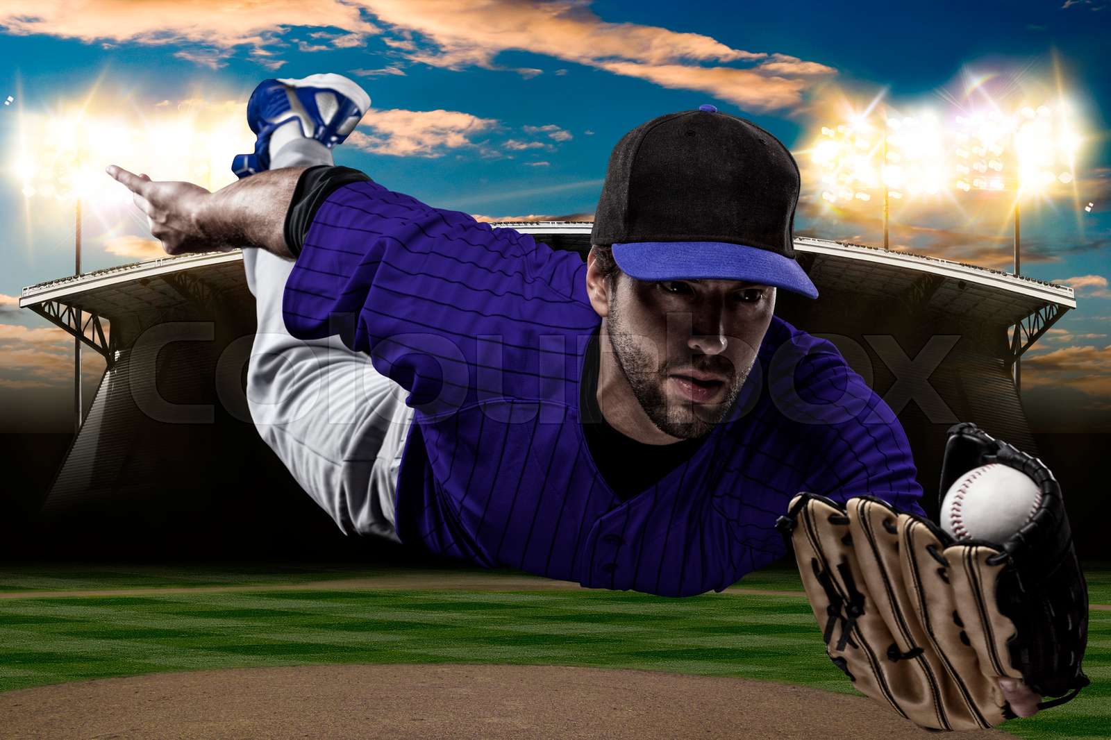 Baseball Player | Stock image | Colourbox