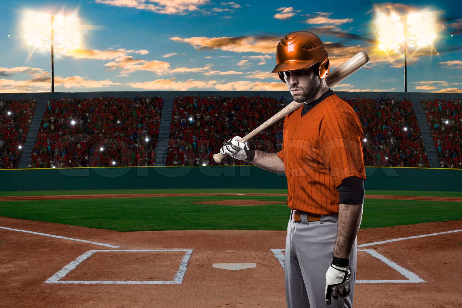 Baseball Player | Stock image | Colourbox