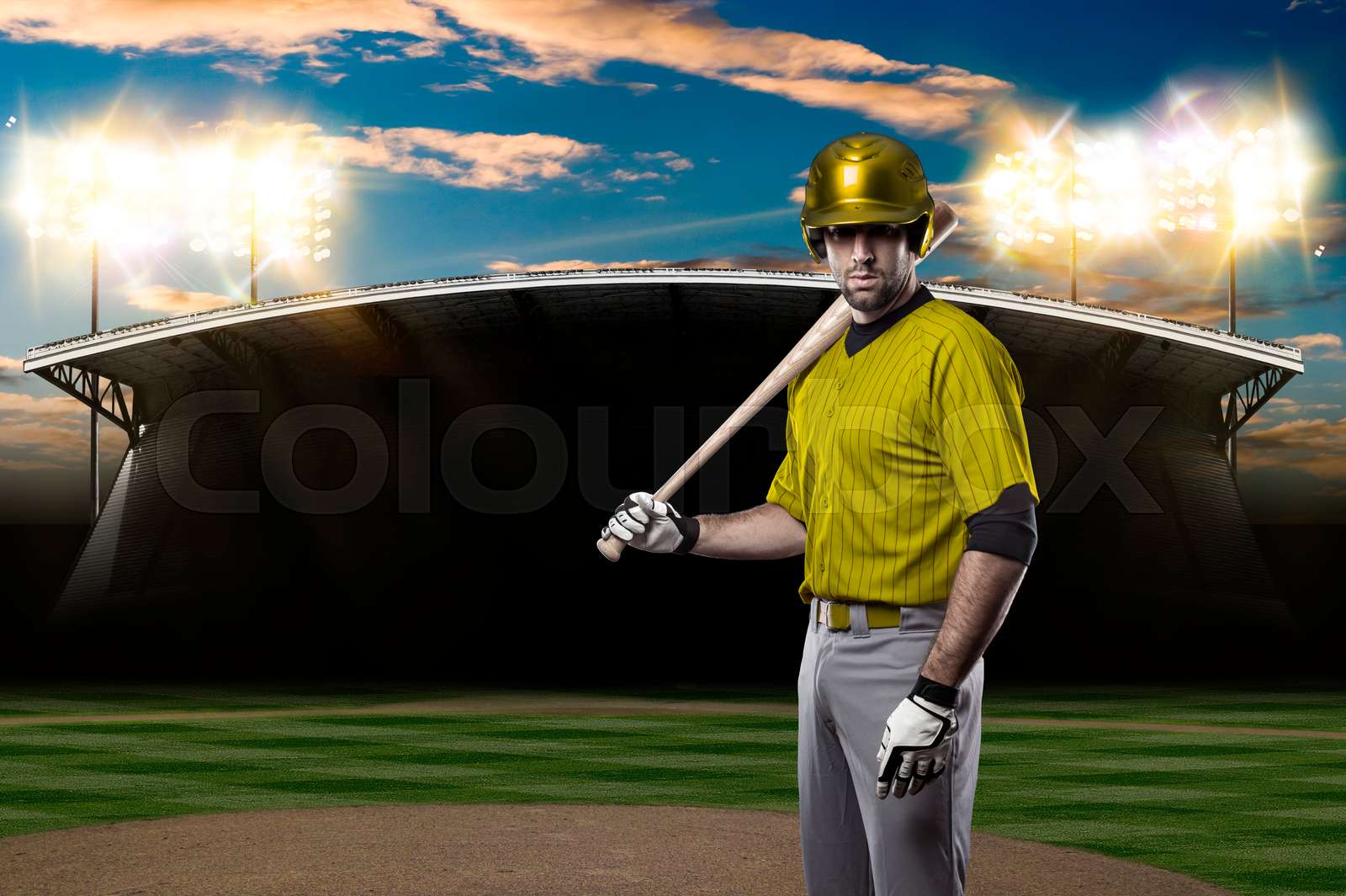 Baseball Player | Stock image | Colourbox
