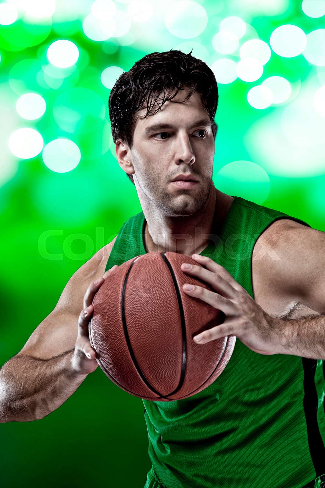 Basketball player | Stock image | Colourbox