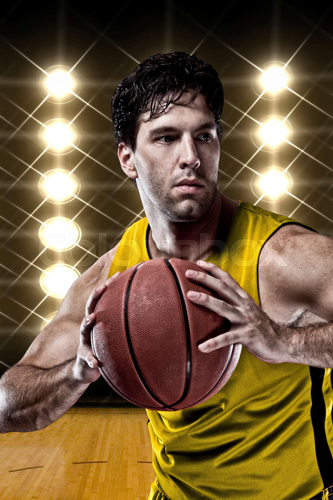 Basketball player | Stock image | Colourbox