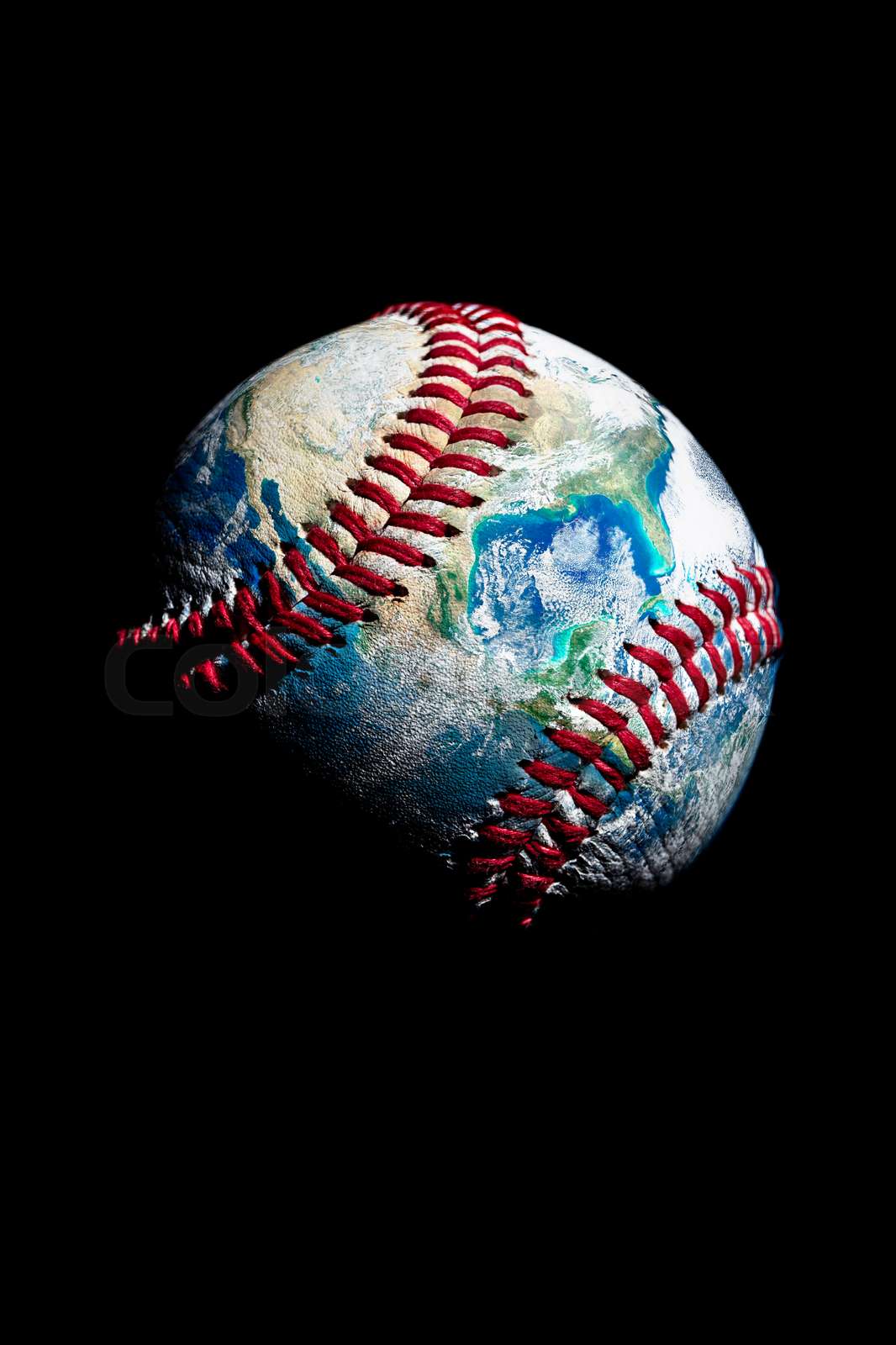 Earth as a baseball Ball | Stock image | Colourbox