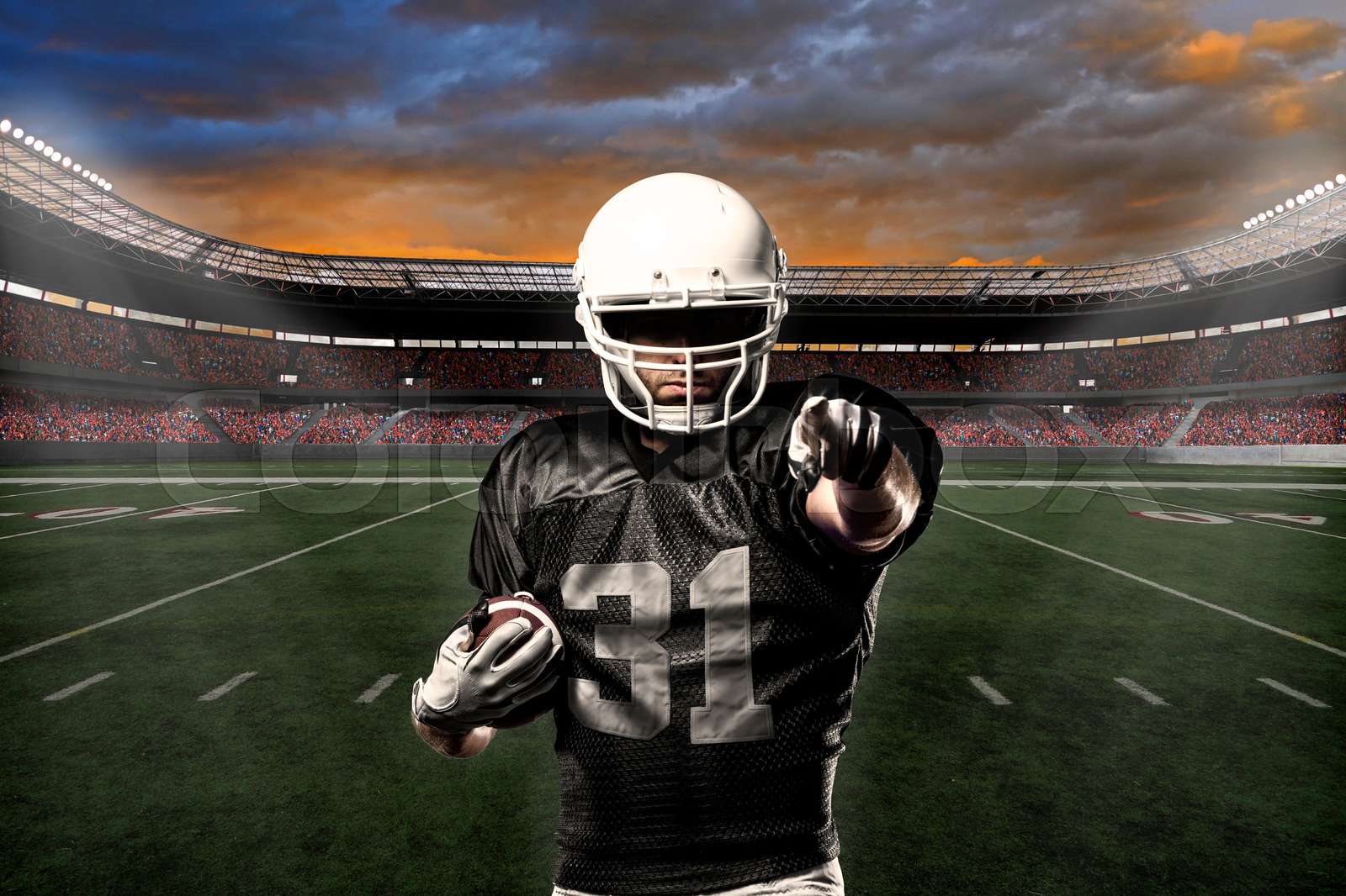 Football Player | Stock image | Colourbox