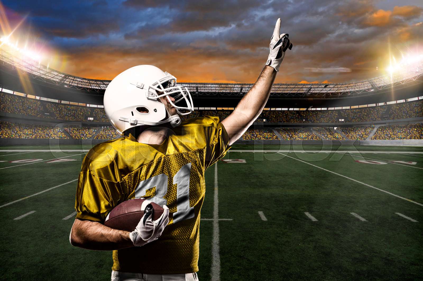 Football Player | Stock image | Colourbox