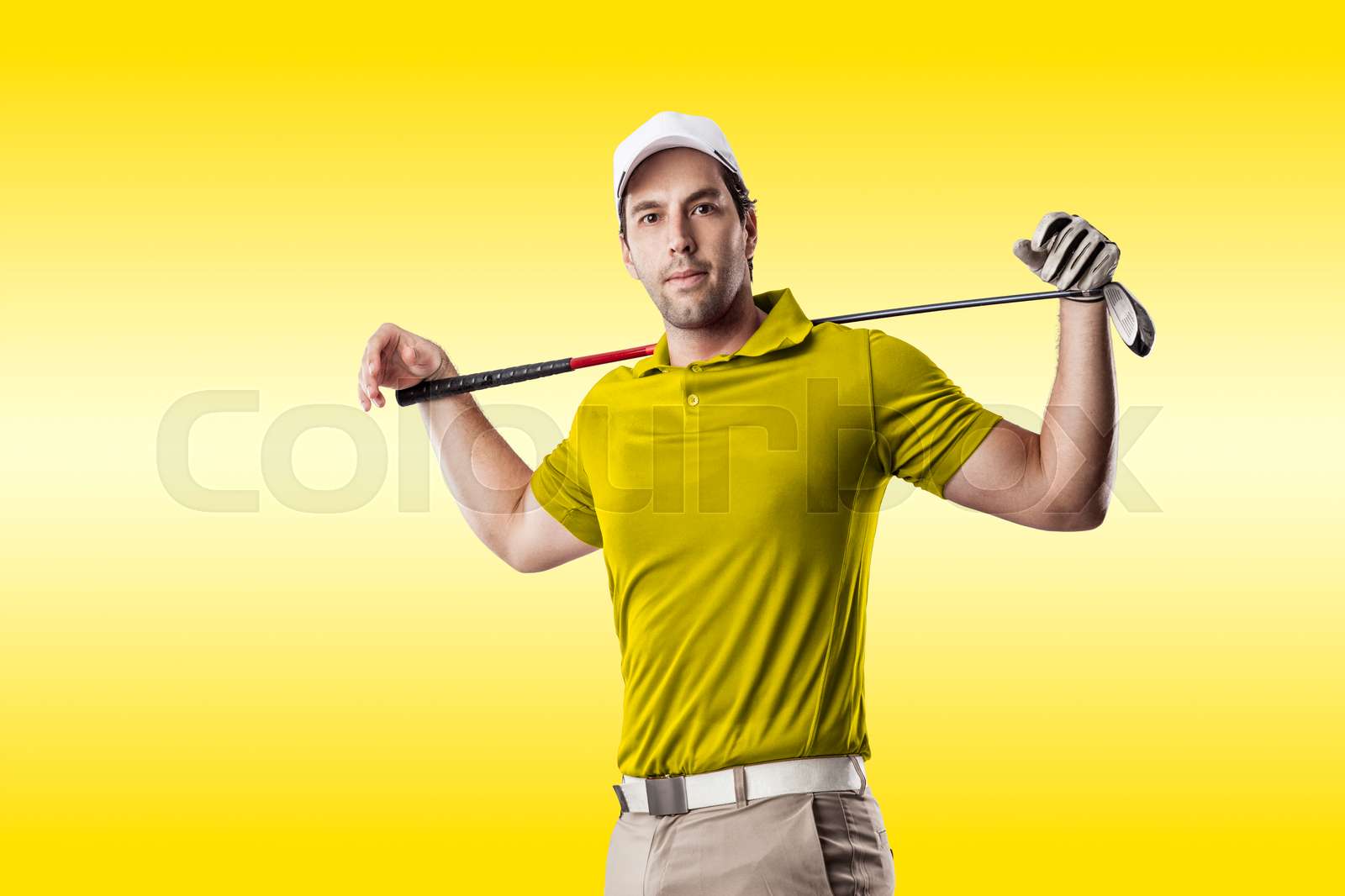 Golf Player | Stock image | Colourbox