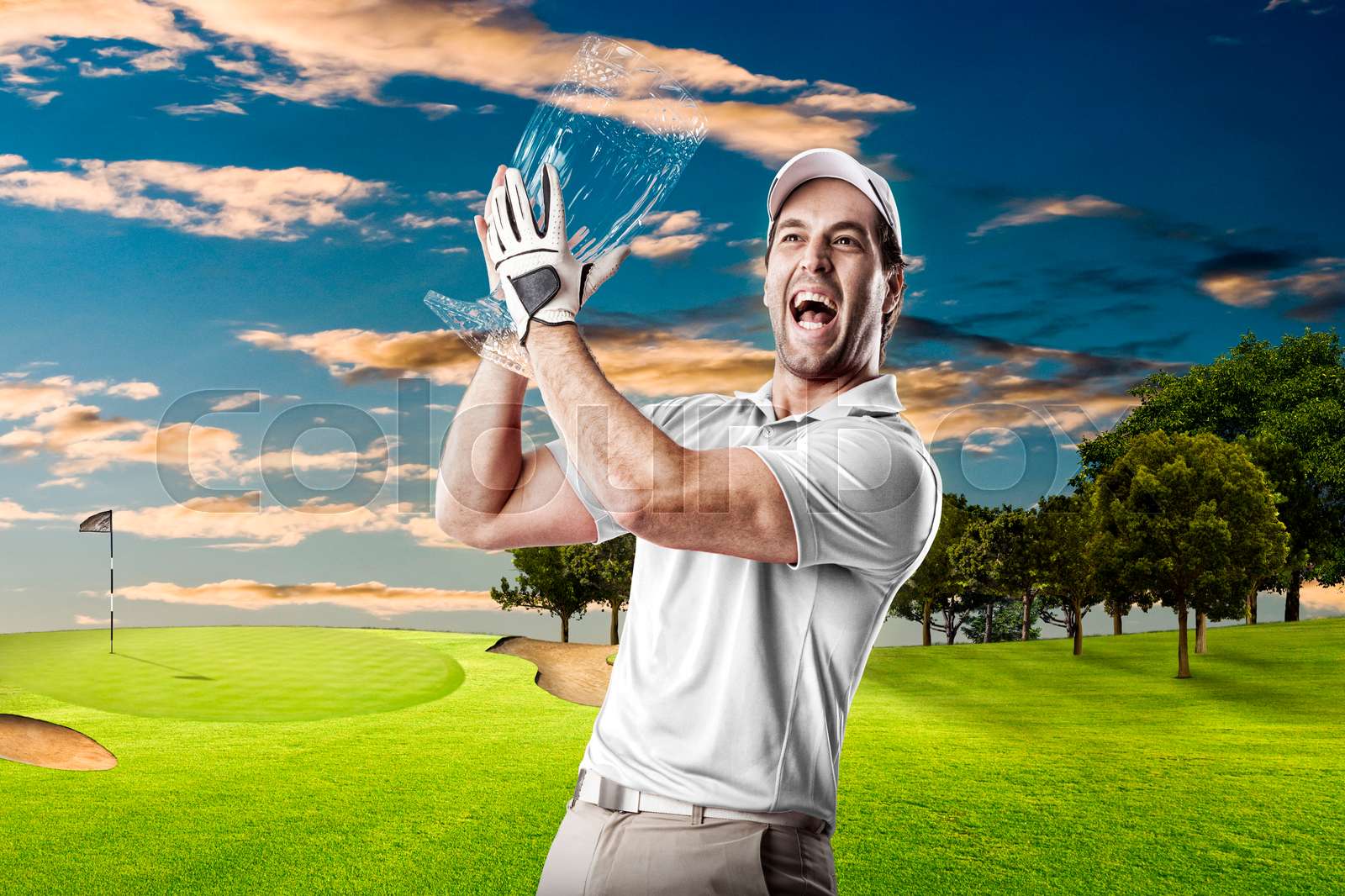 Golf Player | Stock image | Colourbox