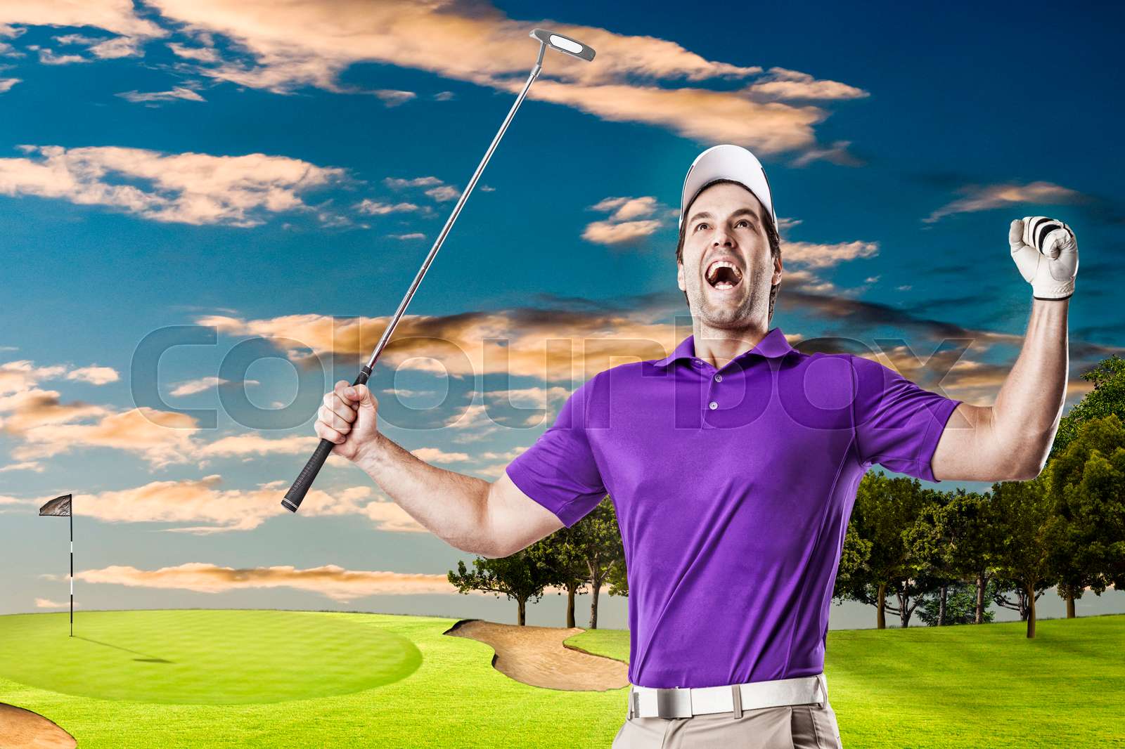 Golf Player | Stock image | Colourbox