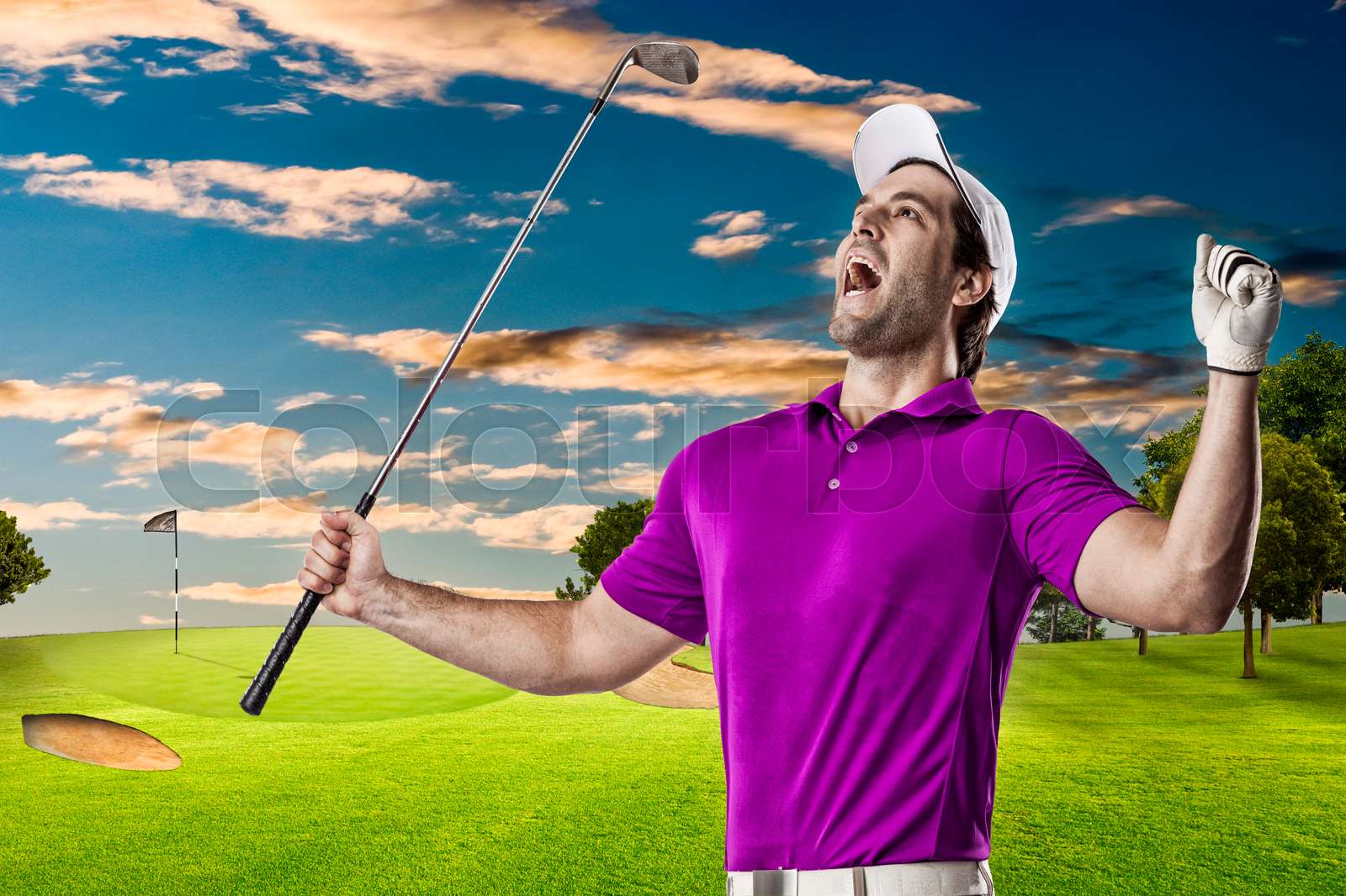 Golf Player | Stock image | Colourbox