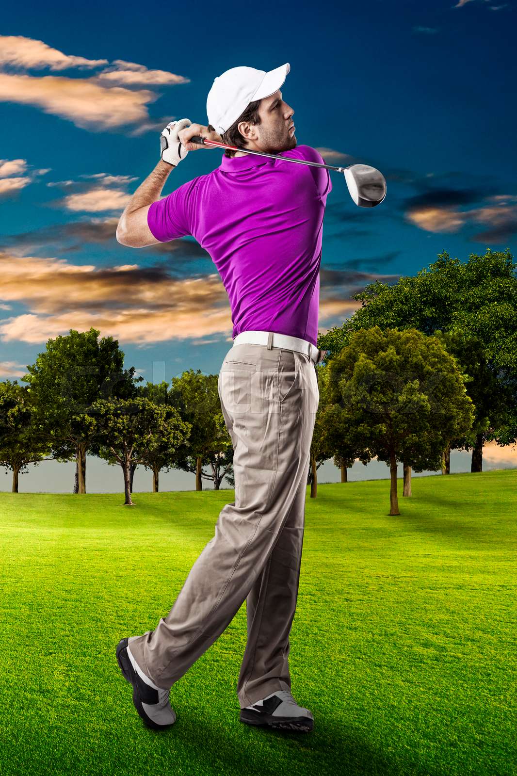 Golf Player | Stock image | Colourbox