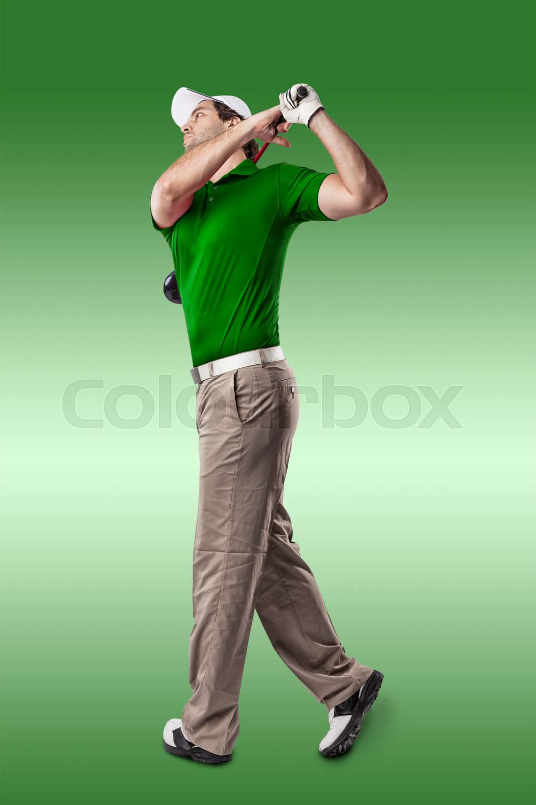 Golf Player | Stock image | Colourbox