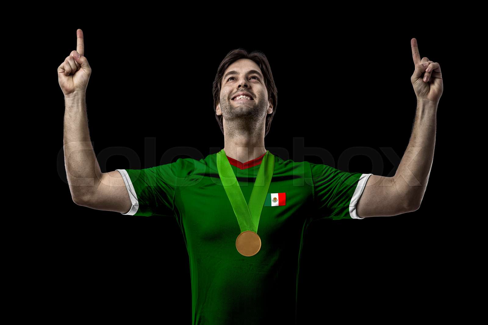 Athlete Celebrating | Stock image | Colourbox