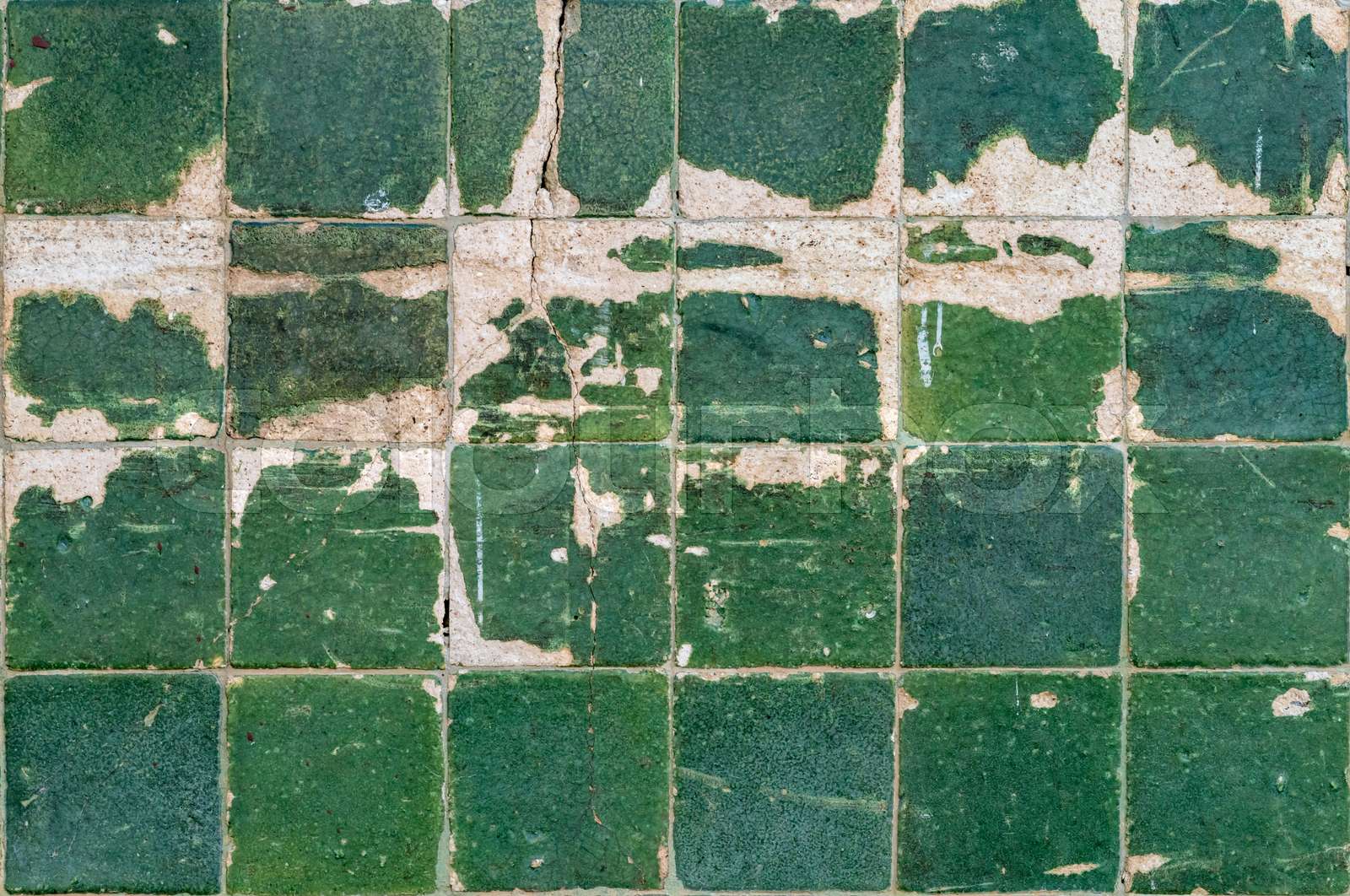 Green Tiles pattern | Stock image | Colourbox