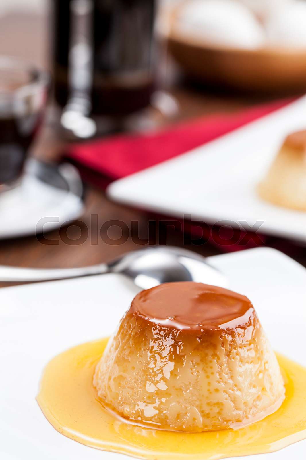 Brazilian Pudim | Stock image | Colourbox