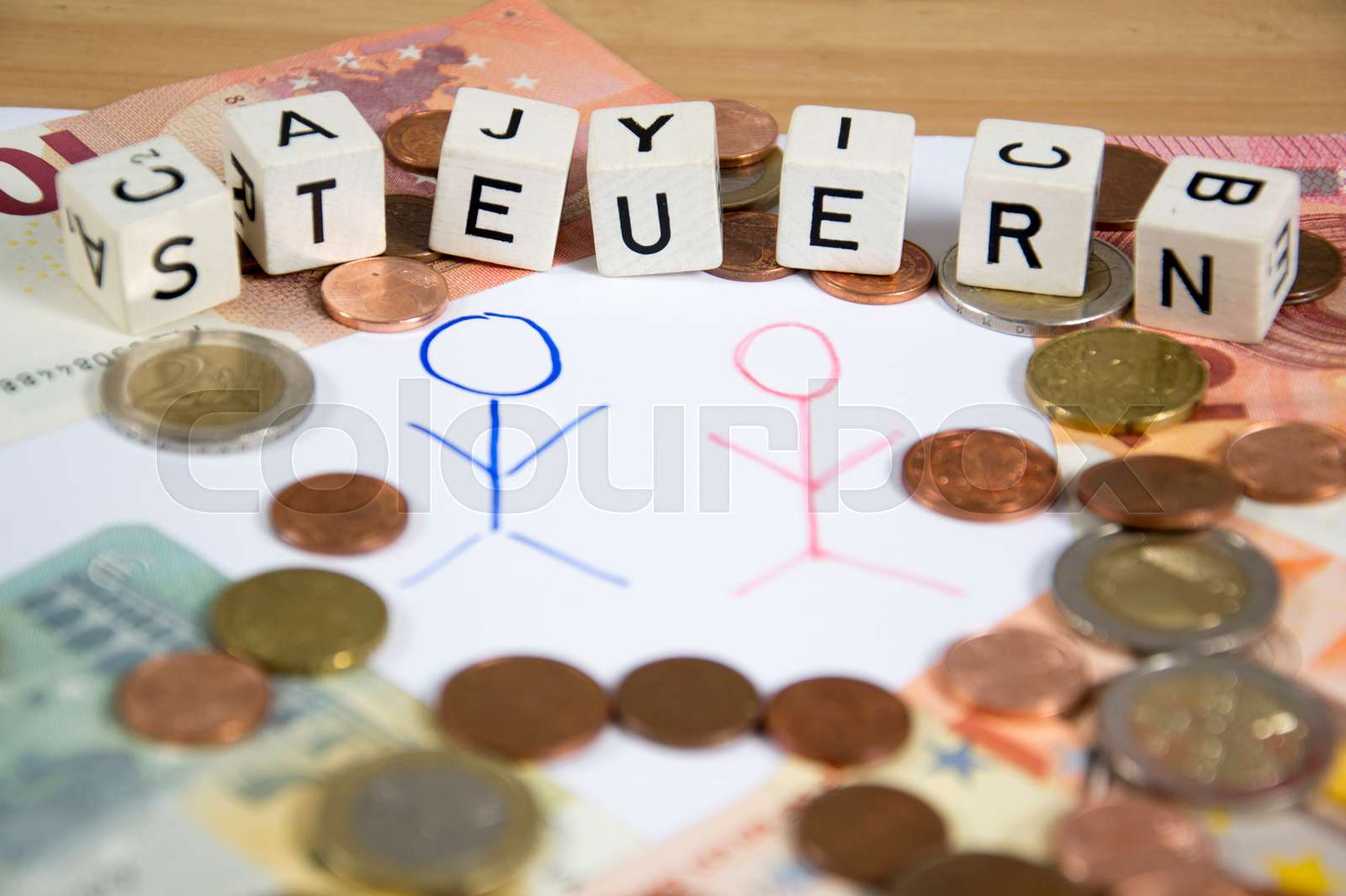 Steuern | Stock Bild | Colourbox