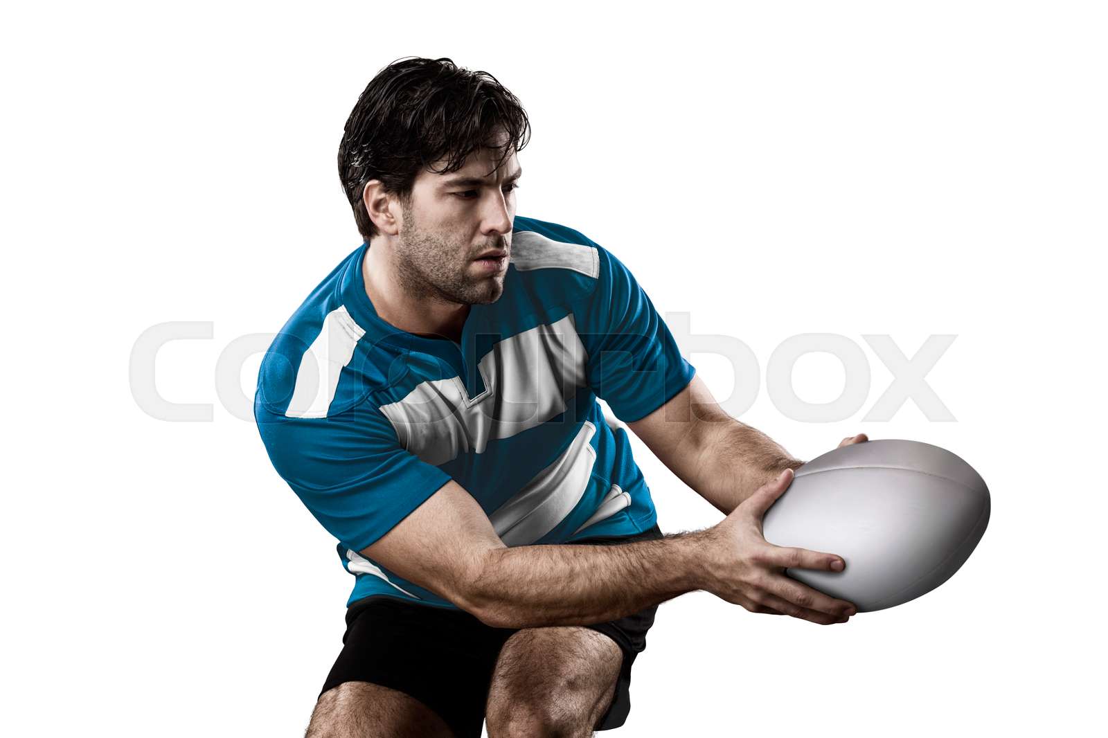 Rugby player | Stock image | Colourbox