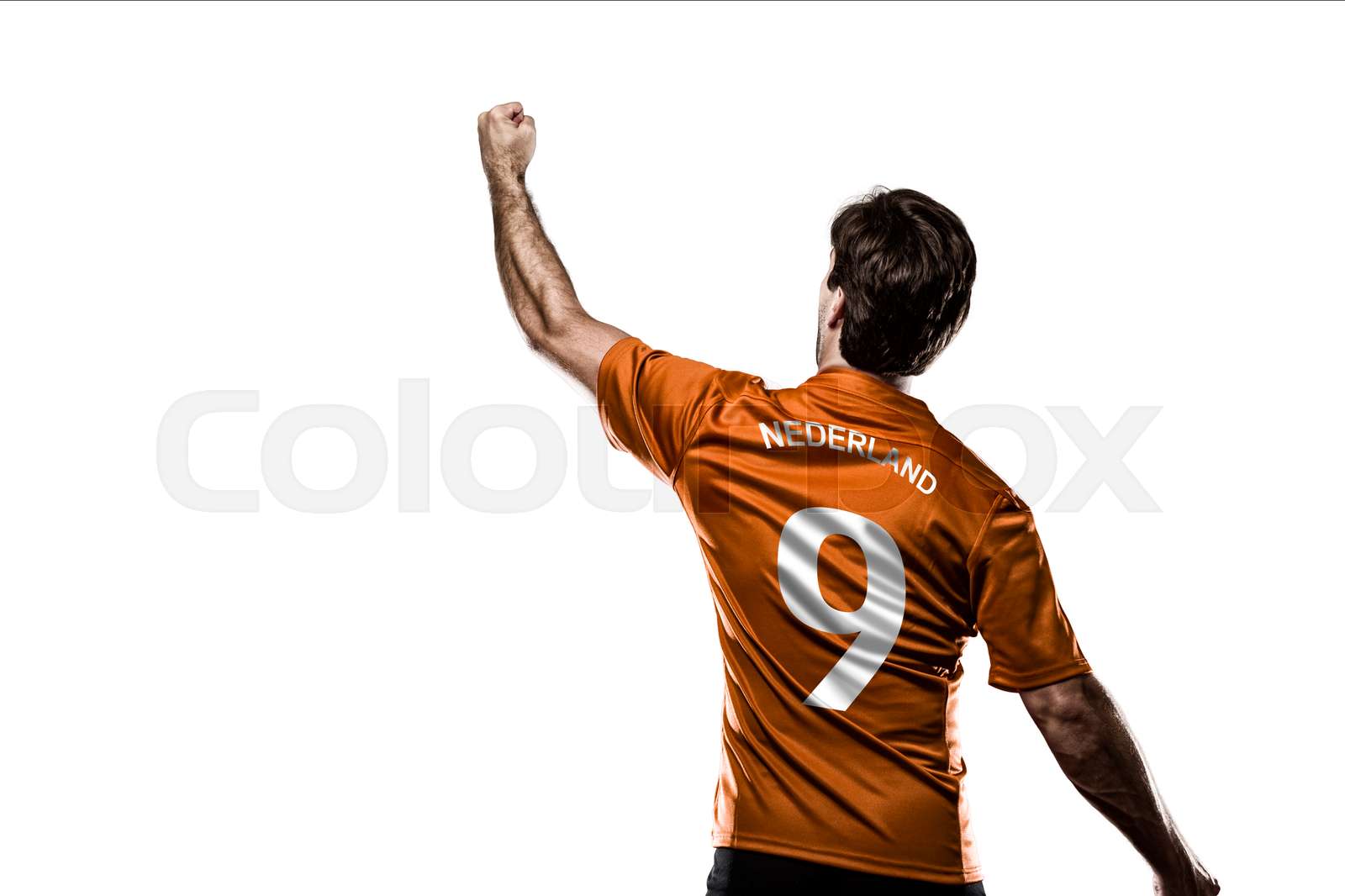 Dutchman soccer player | Stock image | Colourbox