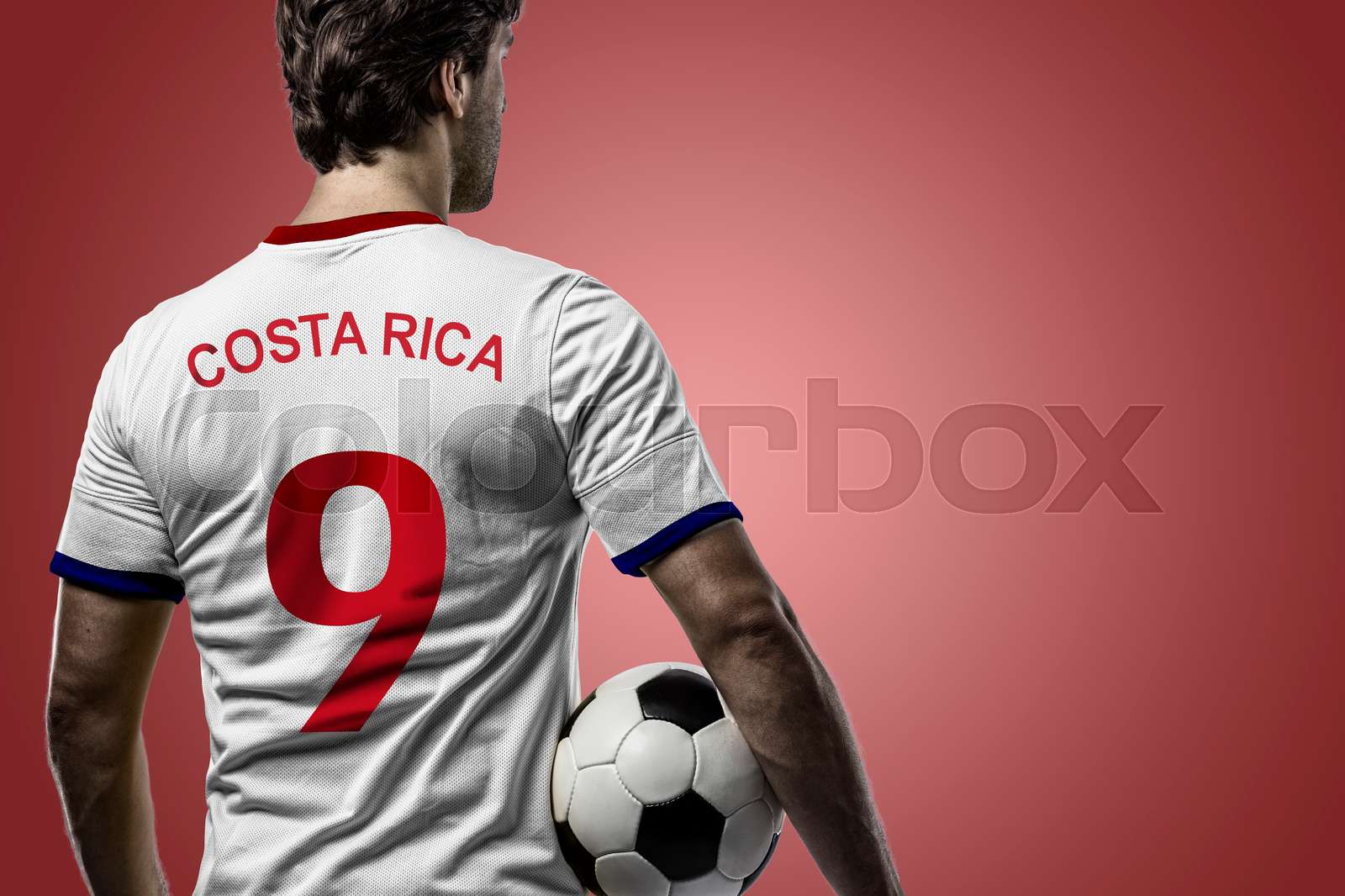 costa rican soccer player | Stock image | Colourbox