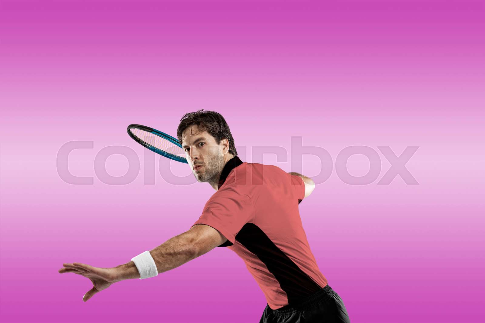 Tennis Player. | Stock image | Colourbox