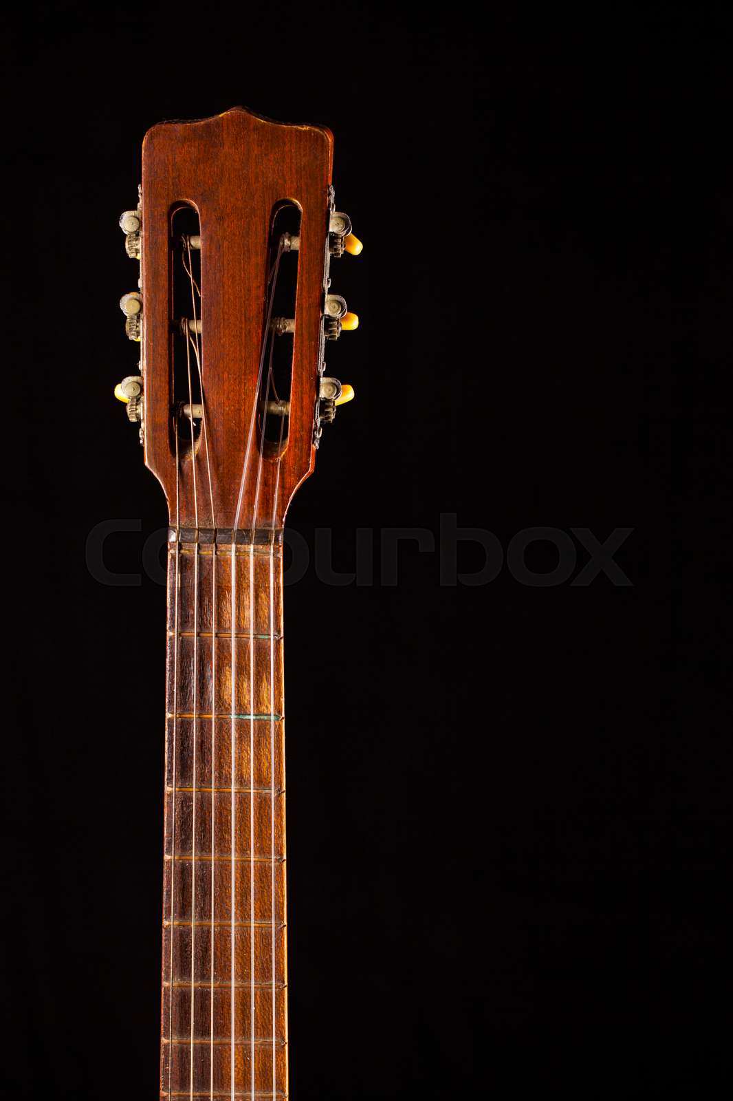 Arm of an Acoustic Guitar | Stock image | Colourbox