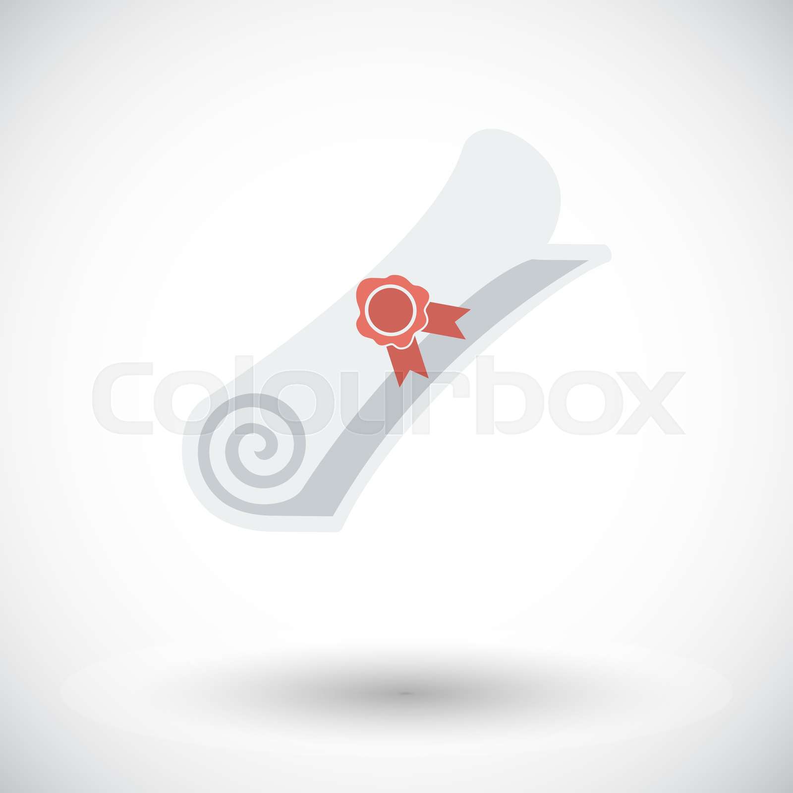 Diploma | Stock vector | Colourbox