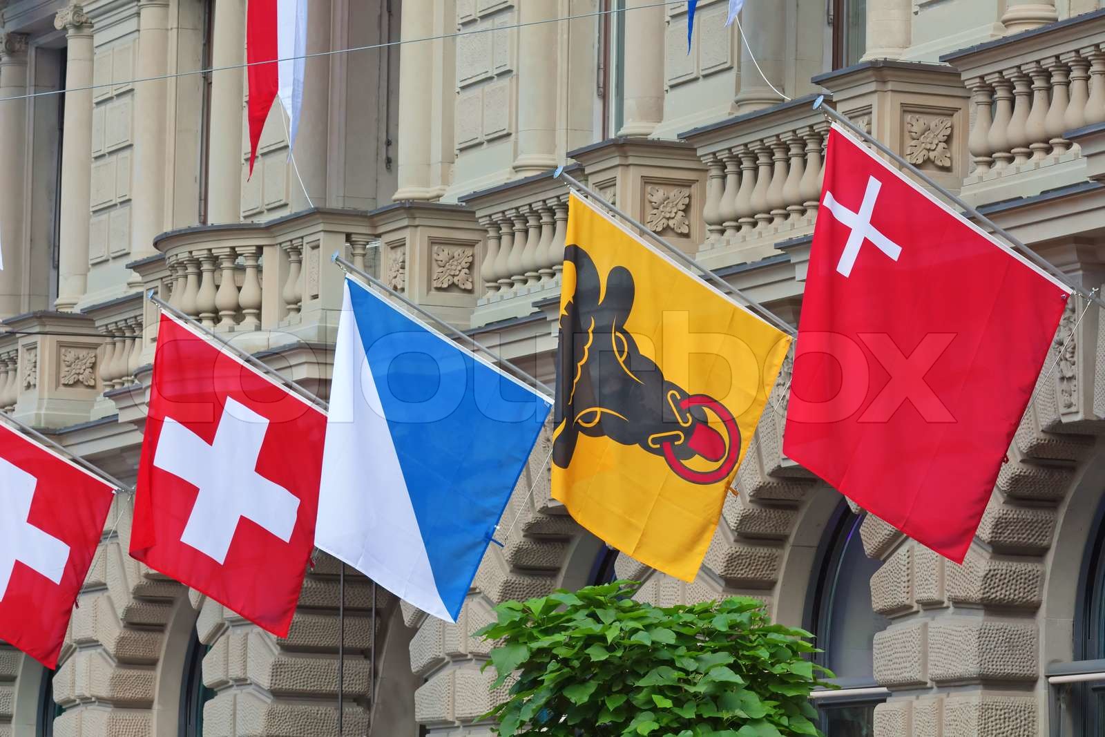 Schweizer Nationalfeiertag am 1. August in Zürich, Schweiz | Stock Bild ...