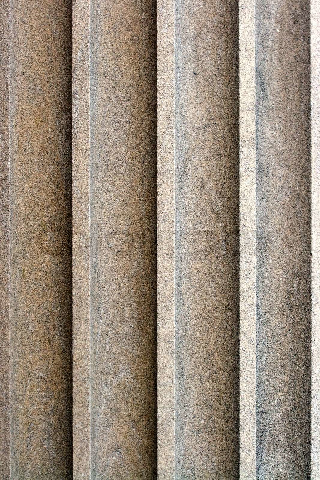 An old stone column texture on the exterior of a building | Stock image ...