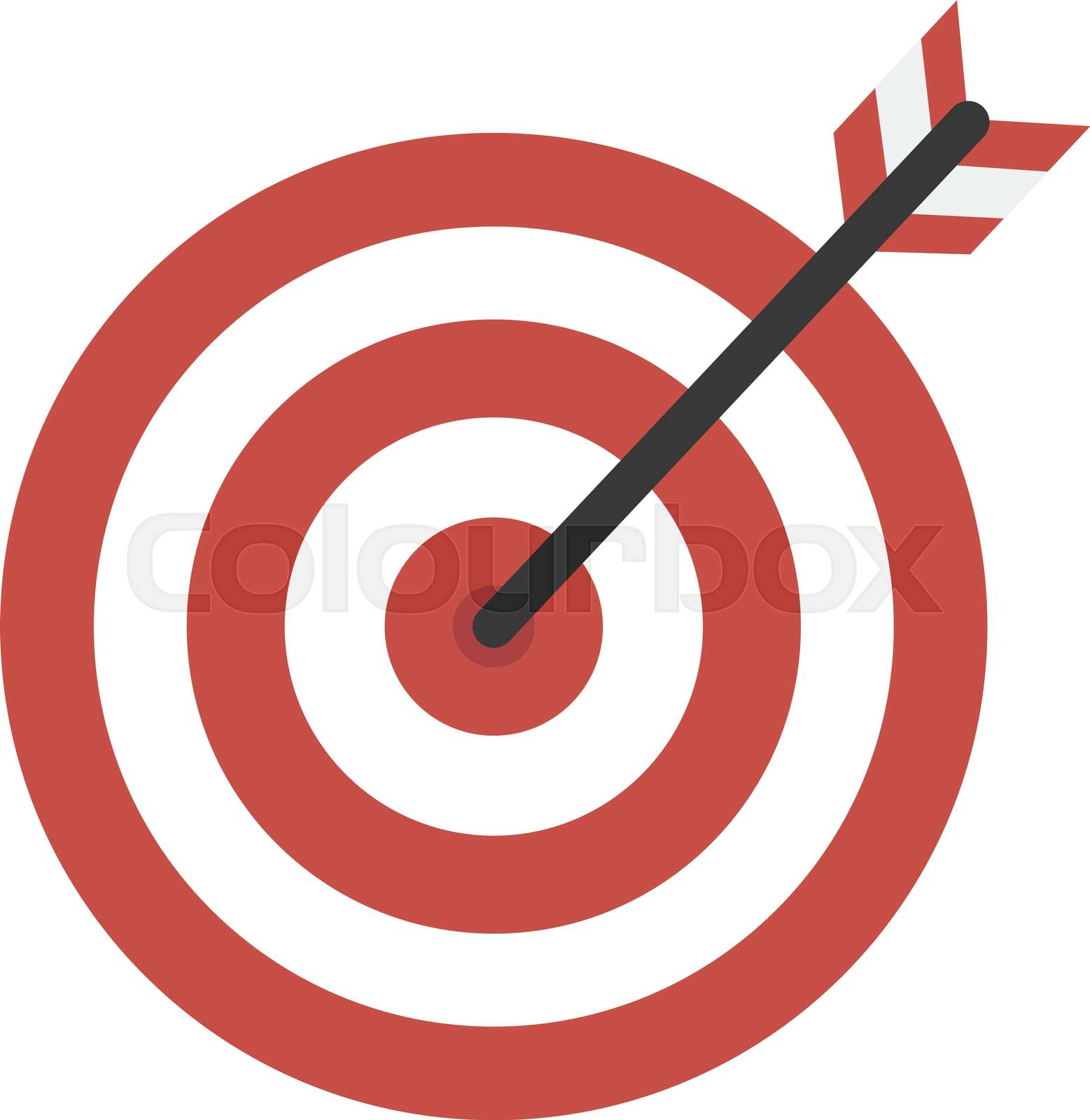 mål, vektor, ikon | Stock vektor | Colourbox