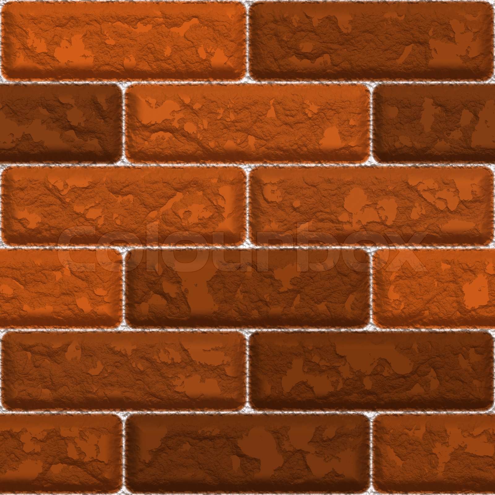 Seamless red brick wall texture that tiles as a pattern | Stock image ...