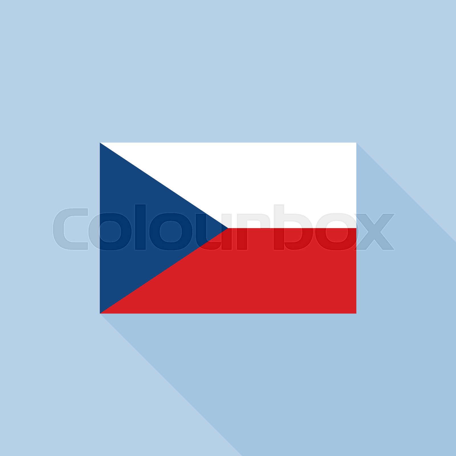 Czech Republic Flag