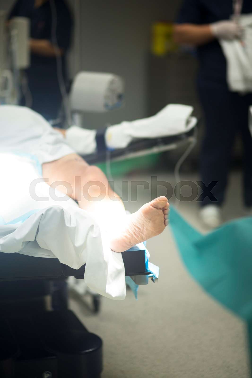 Hospital surgery patient | Stock image | Colourbox