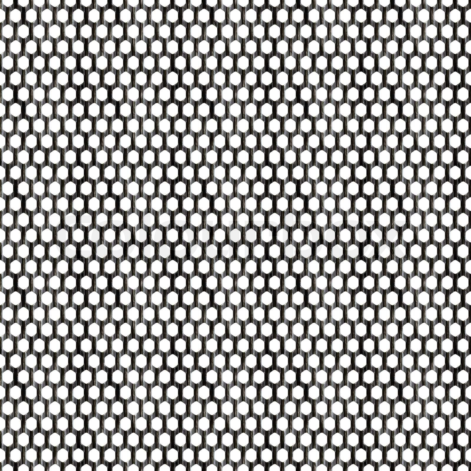 Steel wire mesh that tiles seamlessly as a pattern | Stock image ...