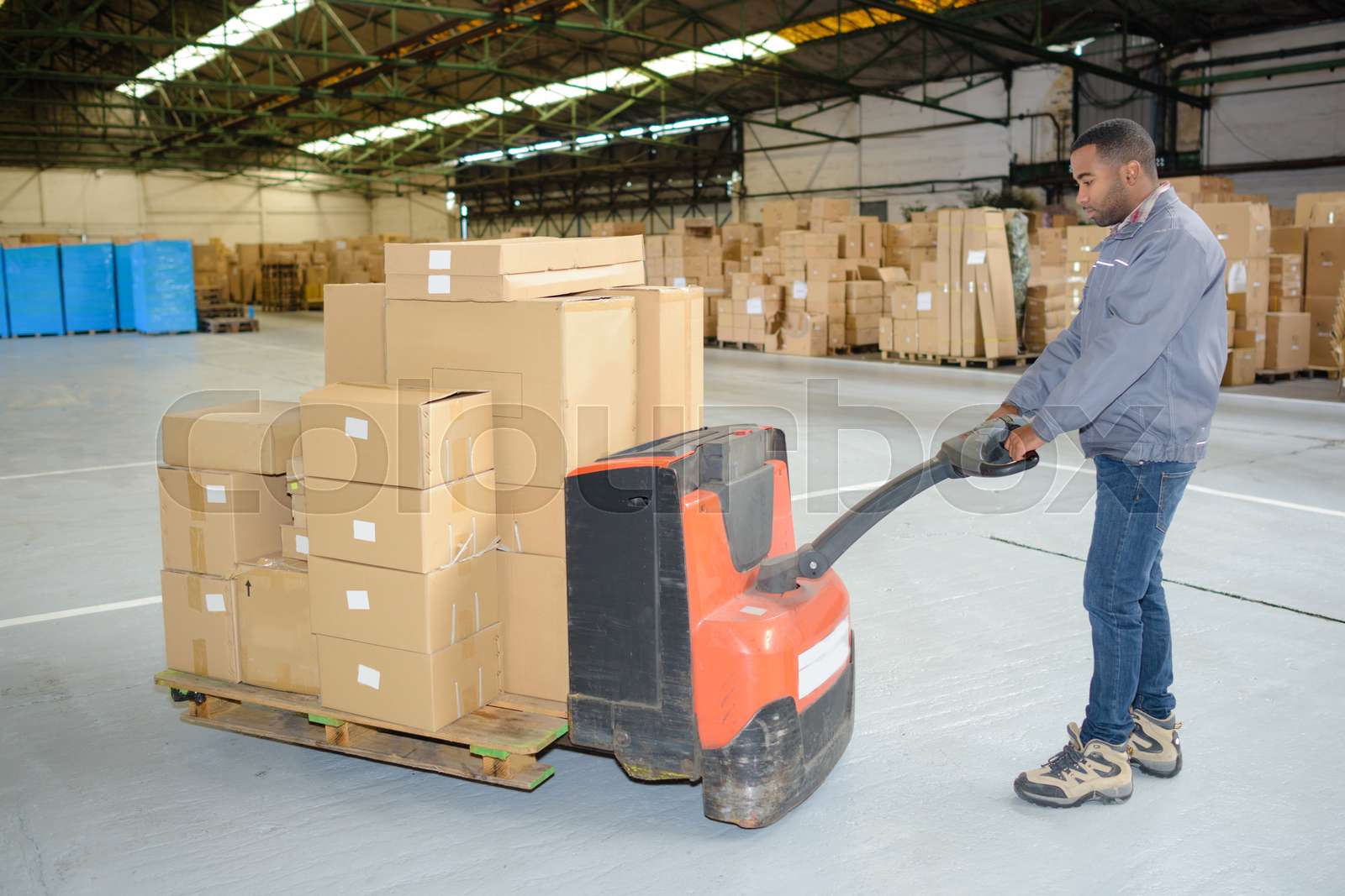 transfer of goods | Stock image | Colourbox