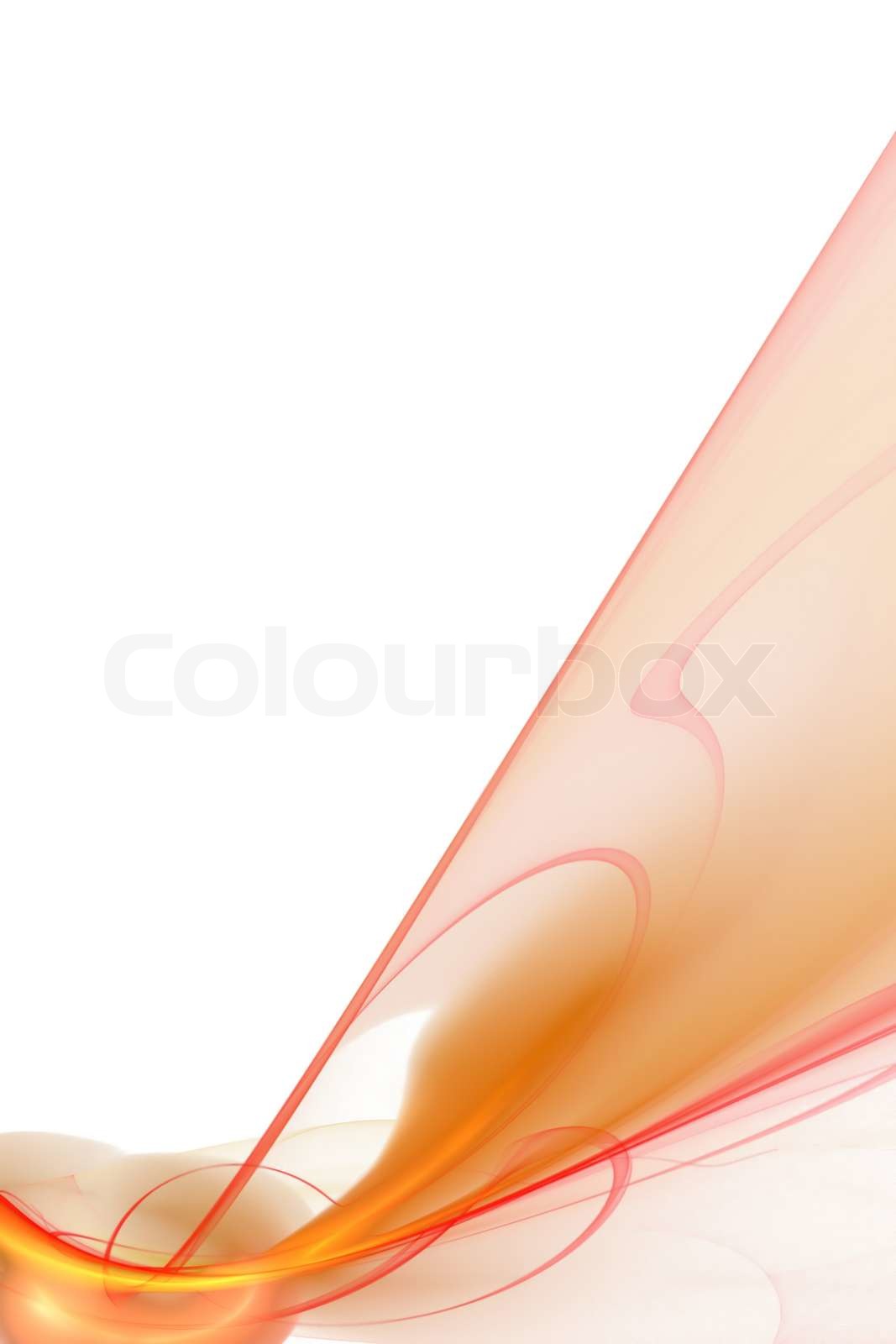 An abstract orange layout you can use as a template for any design ...