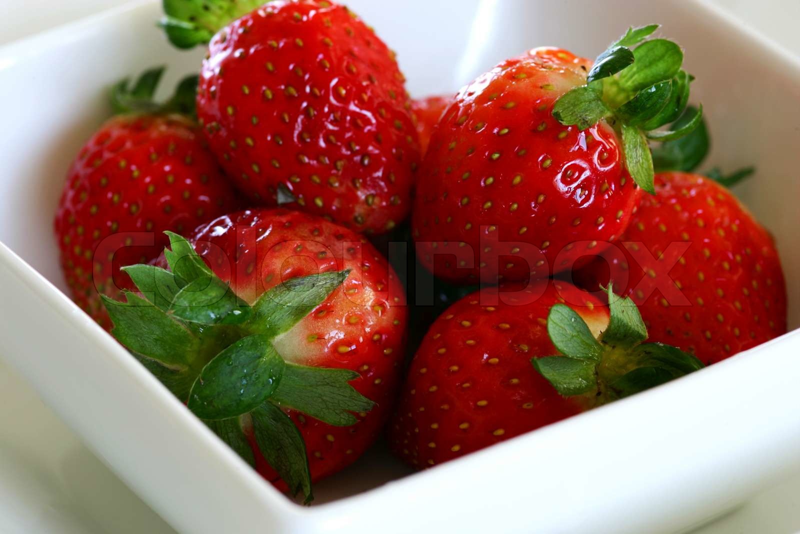 Strawberries | Stock image | Colourbox