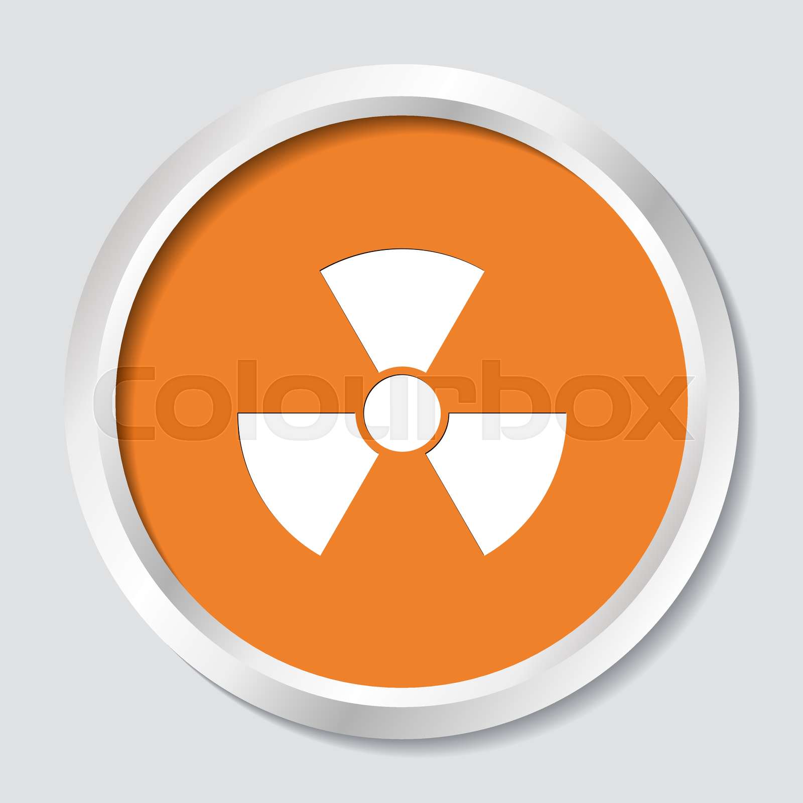 Radioactivity symbol | Stock vector | Colourbox