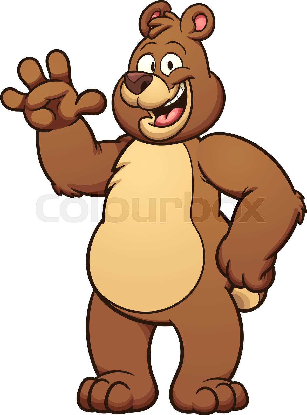 Cartoon bear | Stock vector | Colourbox