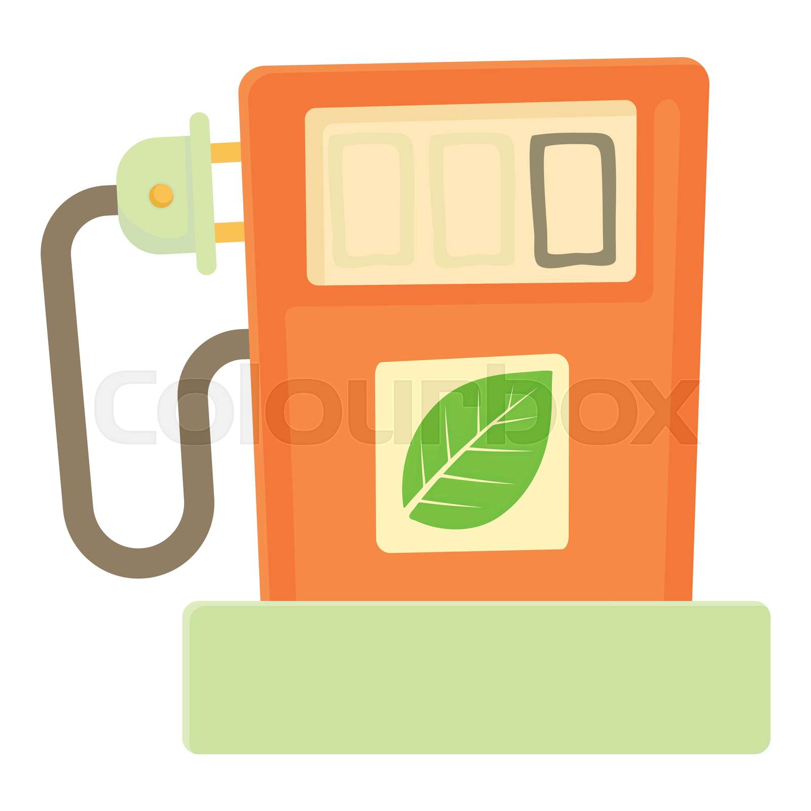 Cartoon Gas Station Clipart