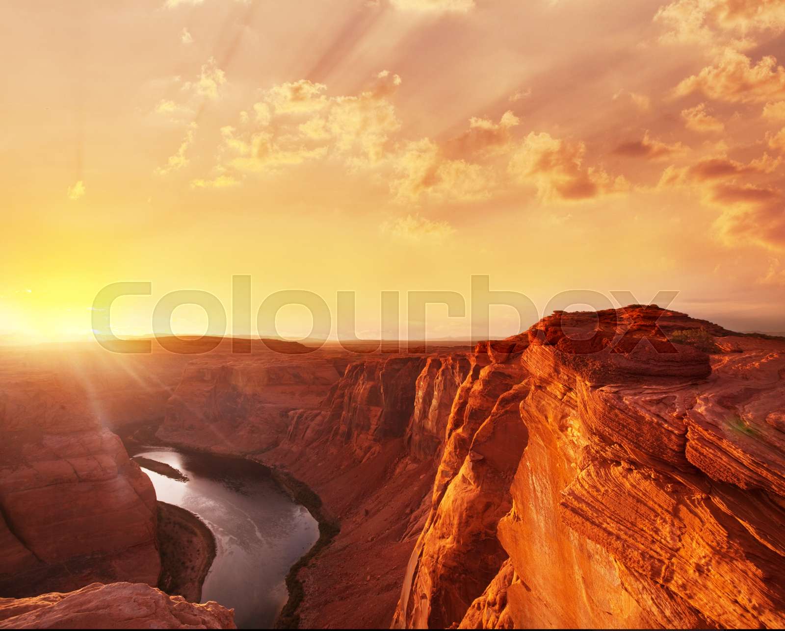 Canyon | Stock image | Colourbox