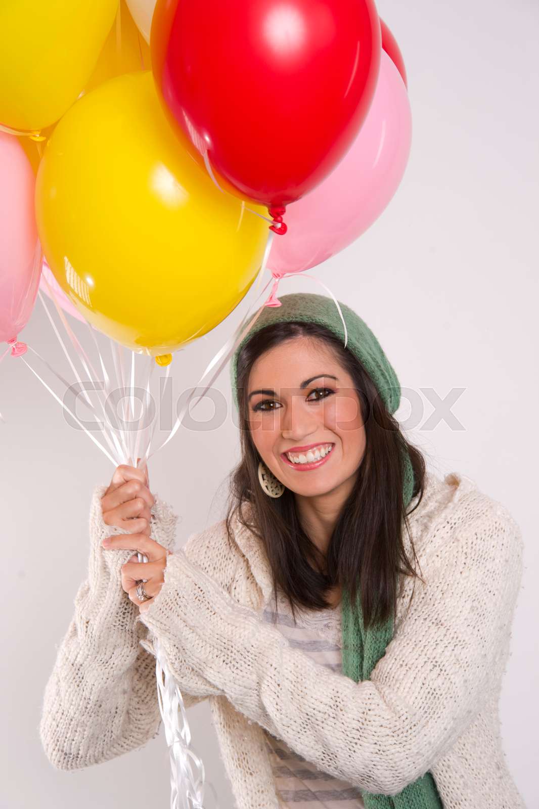 Balloon Woman | Stock image | Colourbox