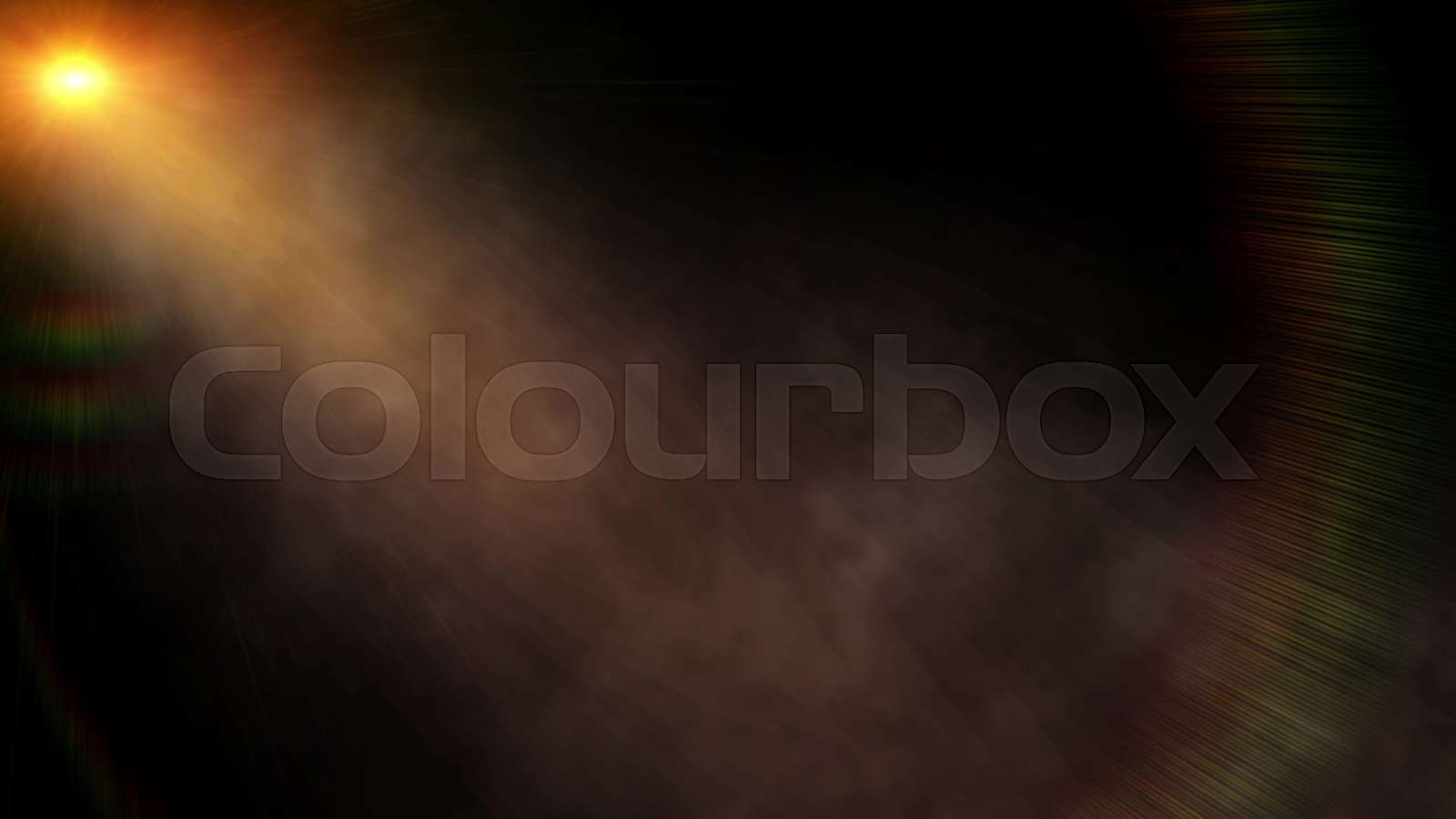 Abstract yellow spot light | Stock video | Colourbox