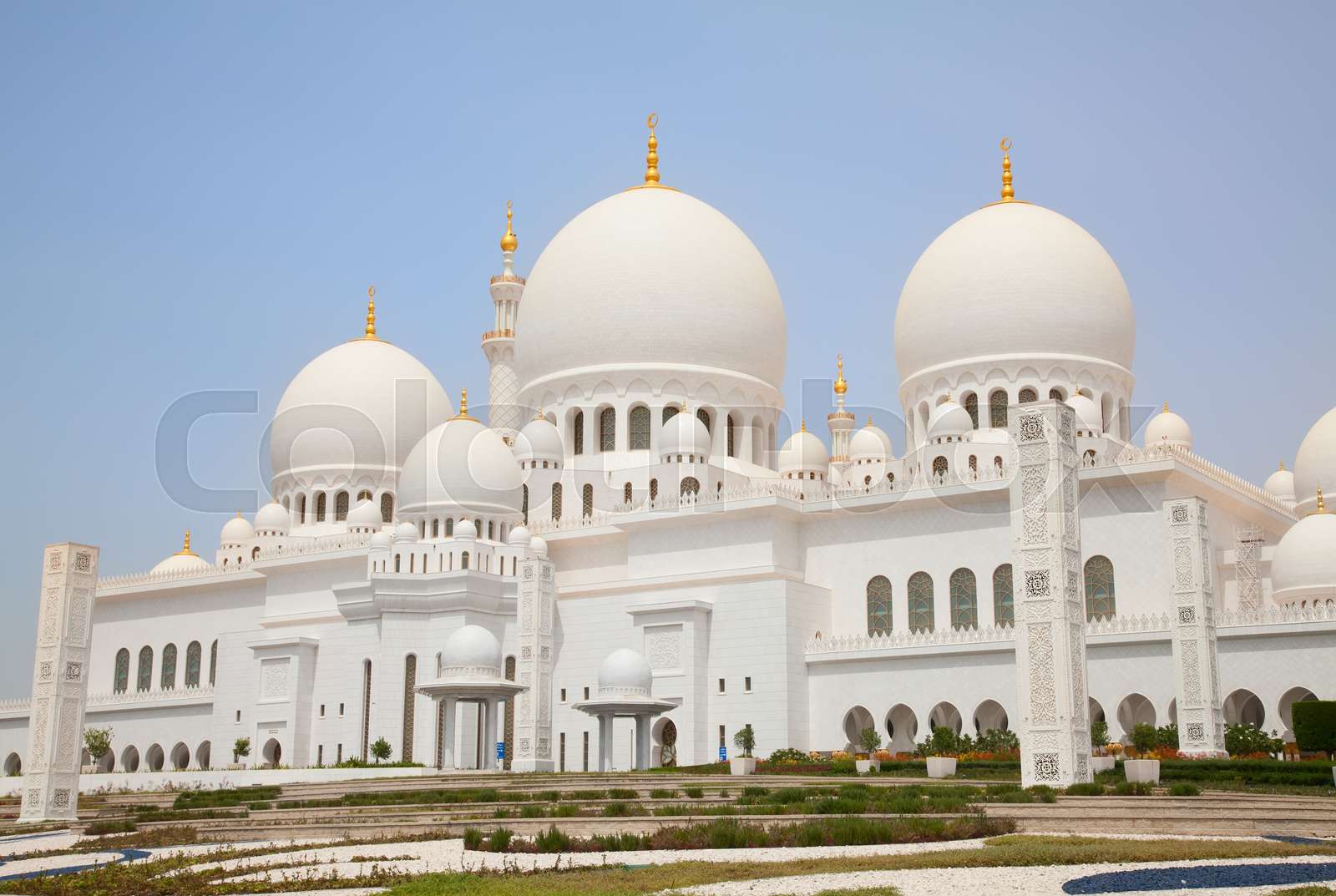 Sheikh Zayed mosque | Stock image | Colourbox