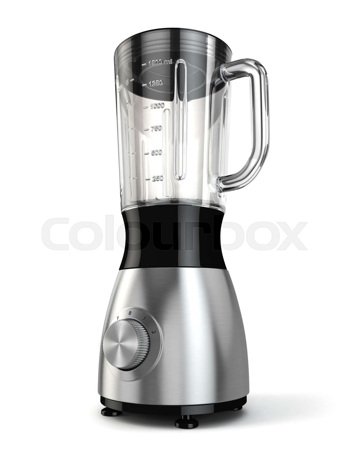 Electric blender. Kitchen appliance, equipment isolated on white ...