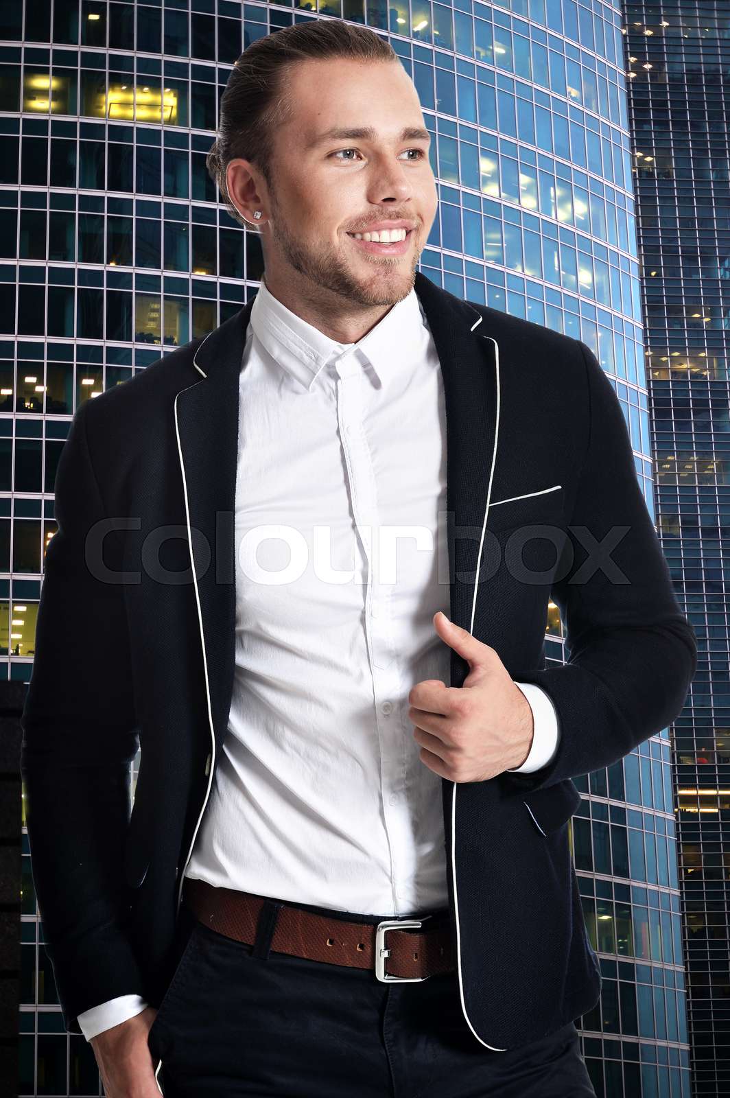 handsome young man | Stock image | Colourbox