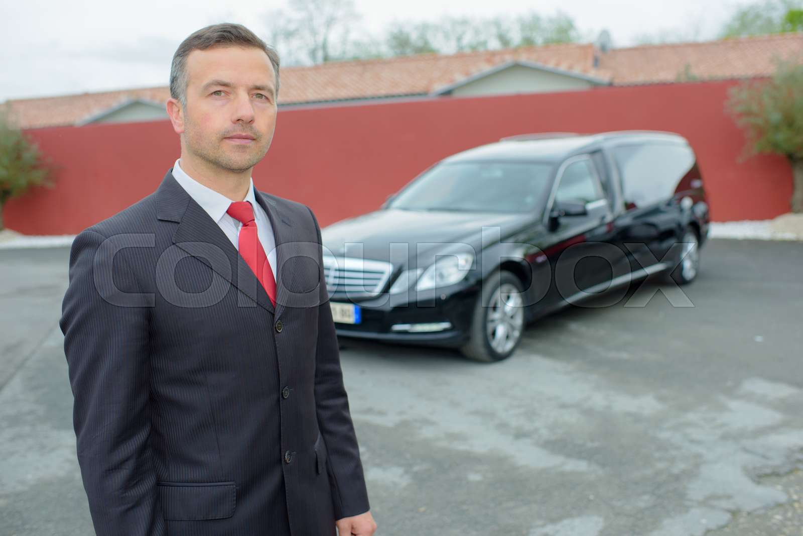 limo driver | Stock image | Colourbox