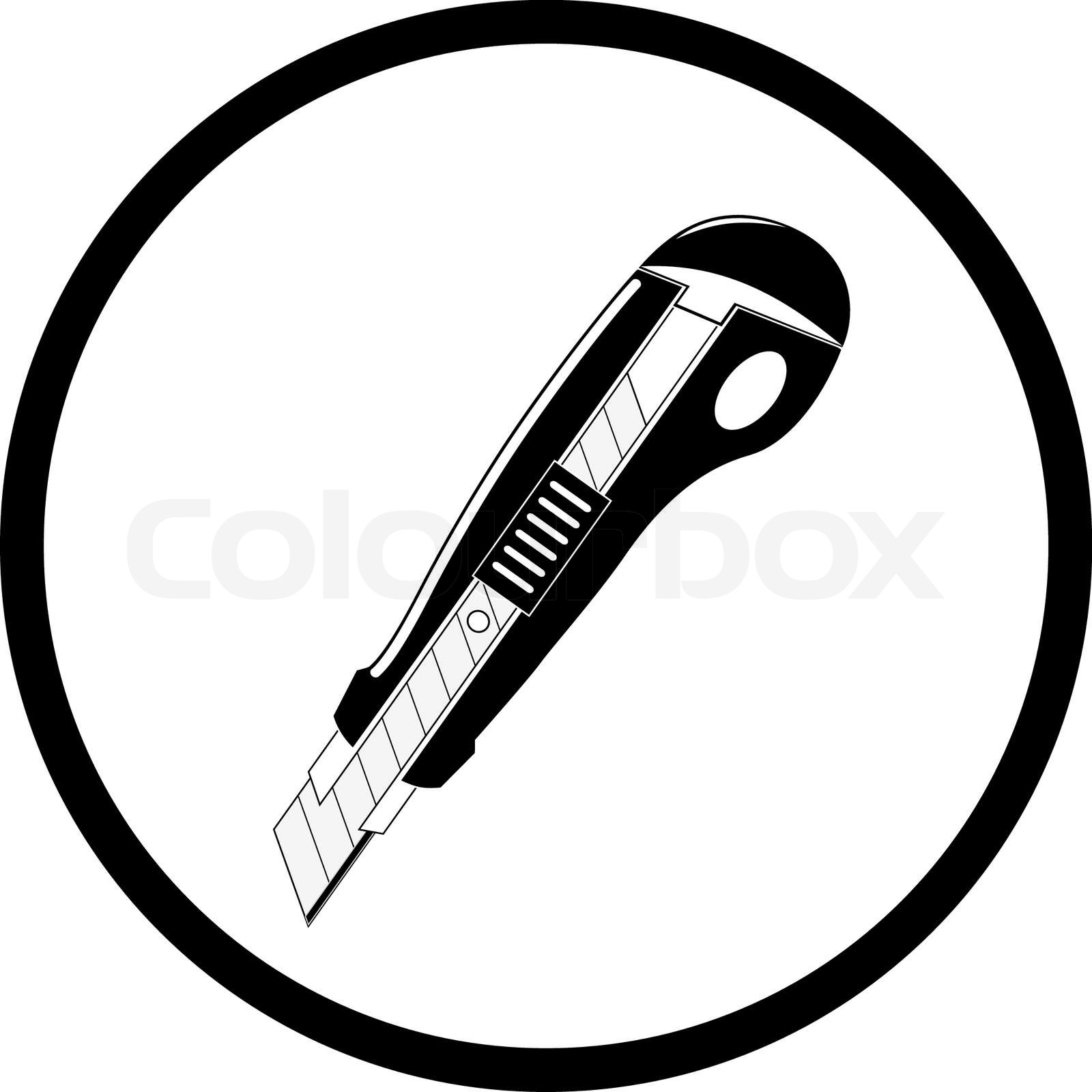 Vektor Icon von Messer | Stock-Vektor | Colourbox