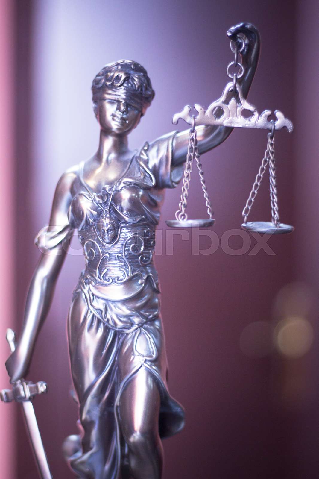 Law office legal statue | Stock image | Colourbox