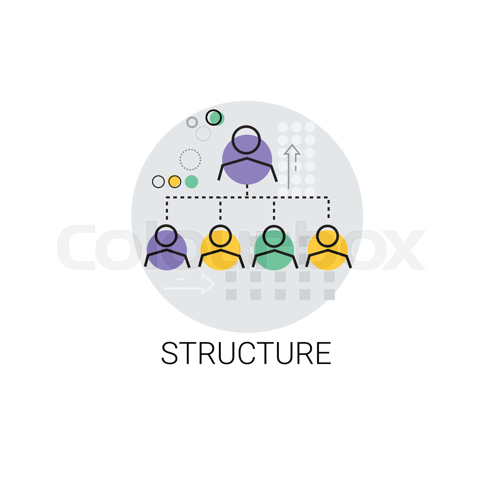 icon, gruppe, betrieb | Stock-Vektor | Colourbox