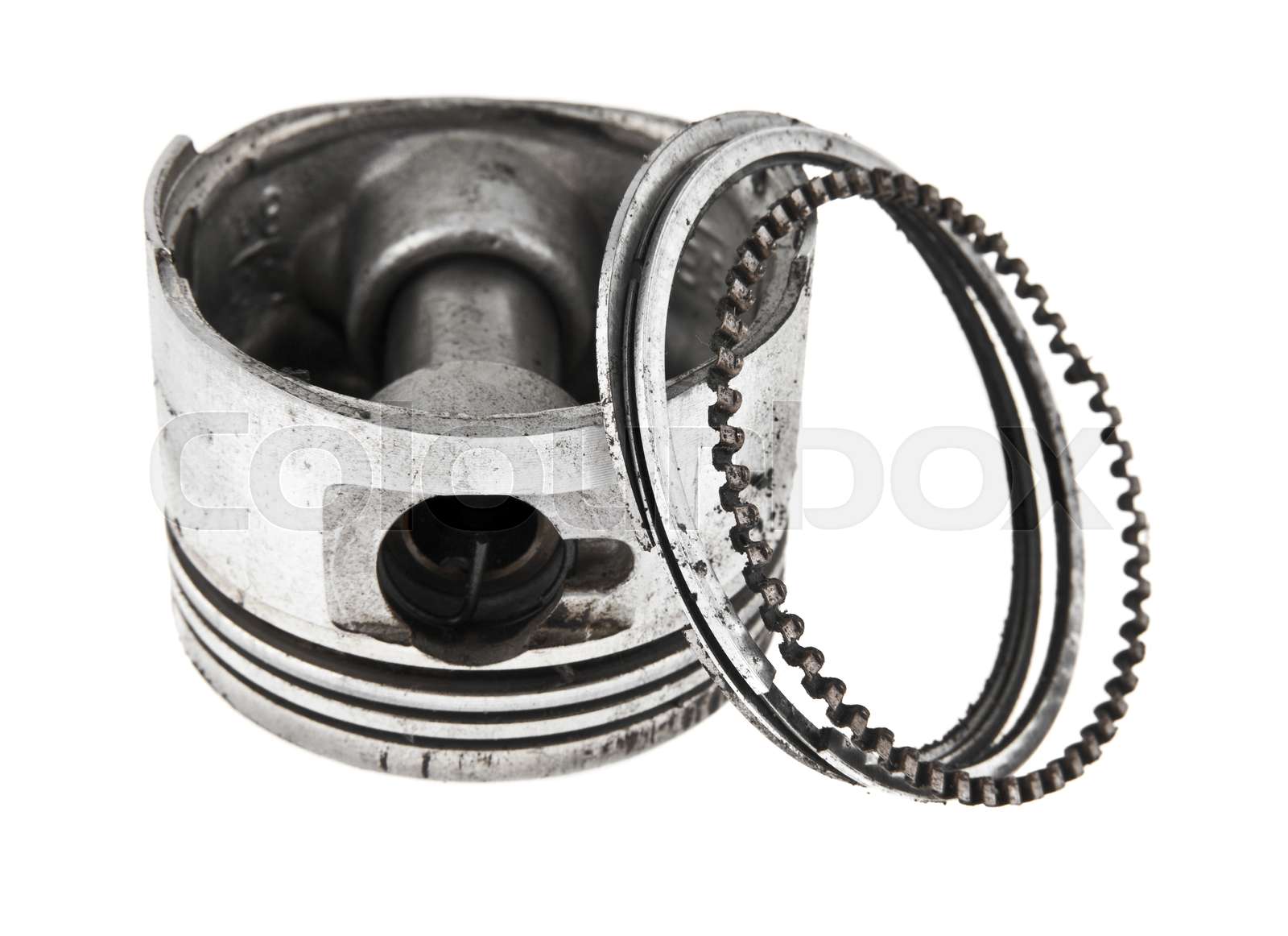 old piston | Stock image | Colourbox