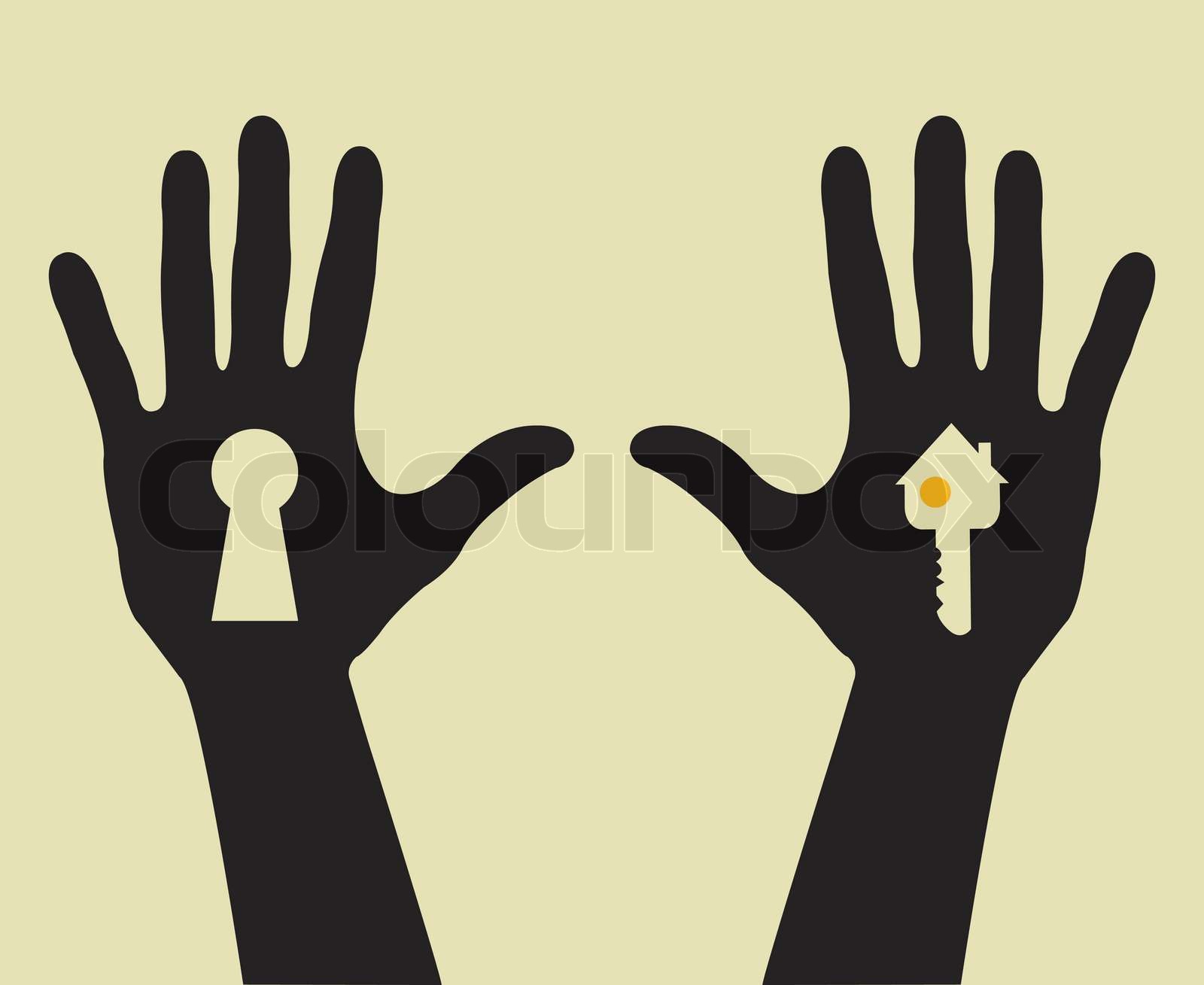 clave, ojo, vector | Vector de archivo | Colourbox