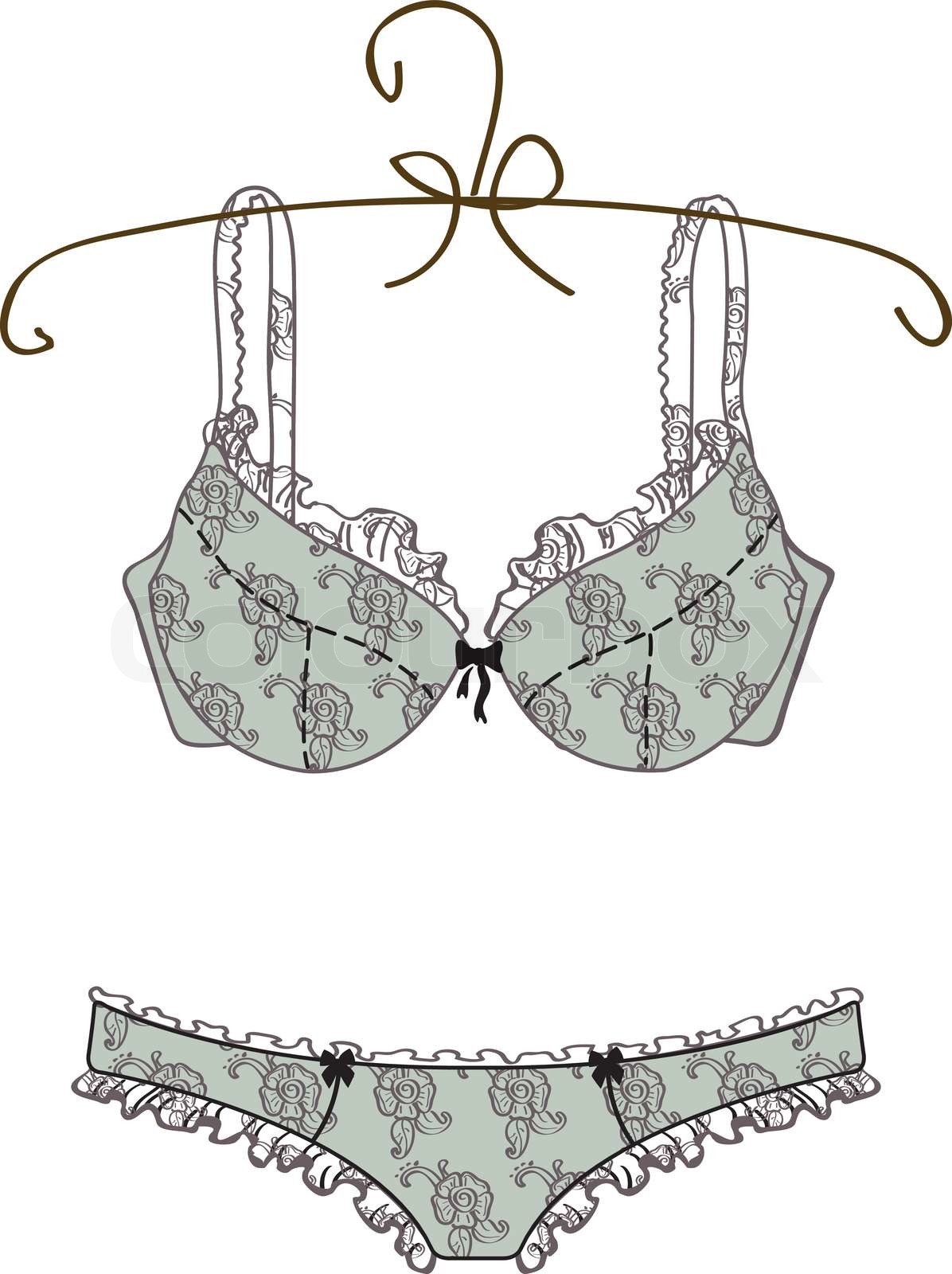 Lingerie Stock Vector Colourbox